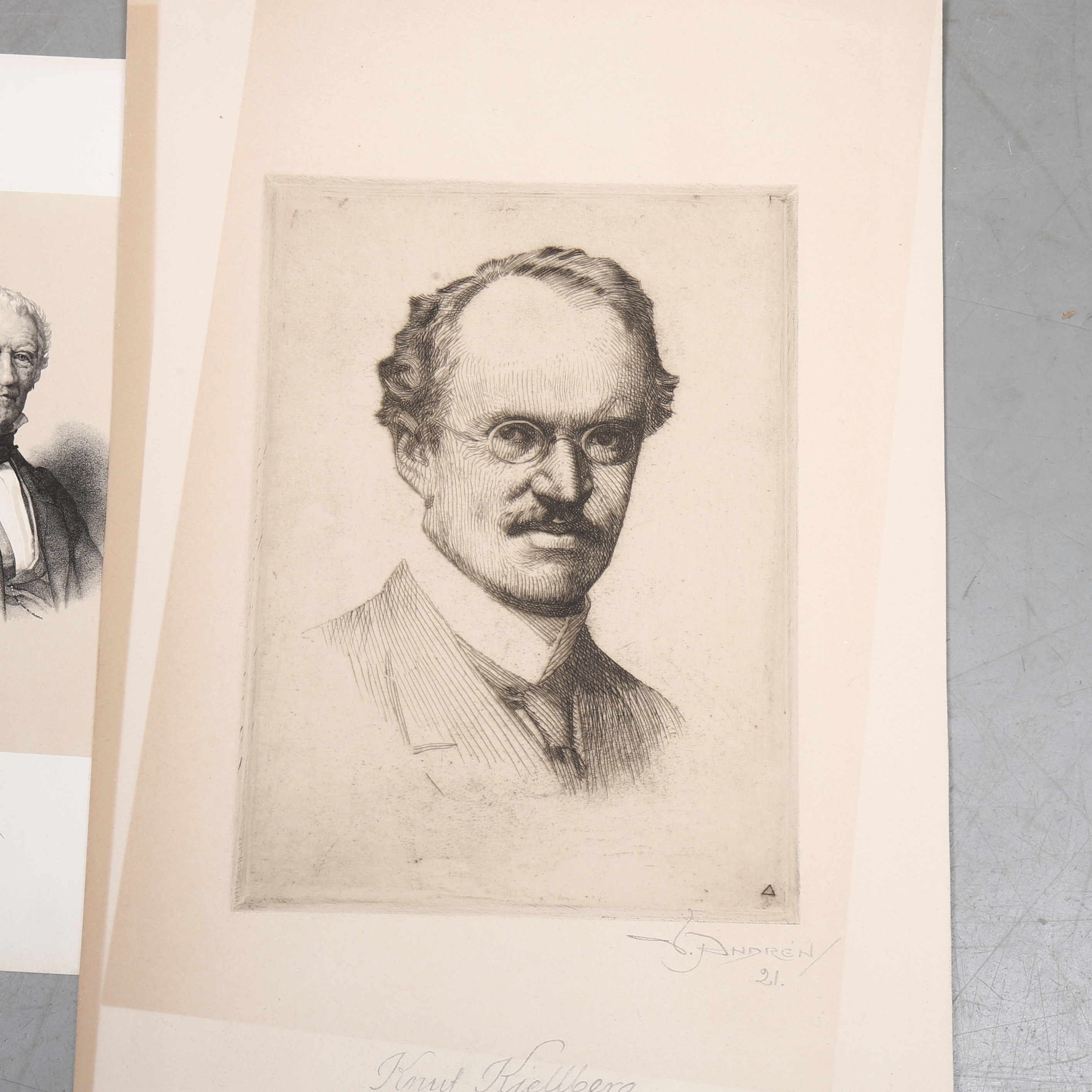 Images for 2696074. GRAPHIC SHEETS, approx. 55, portraits, including ...