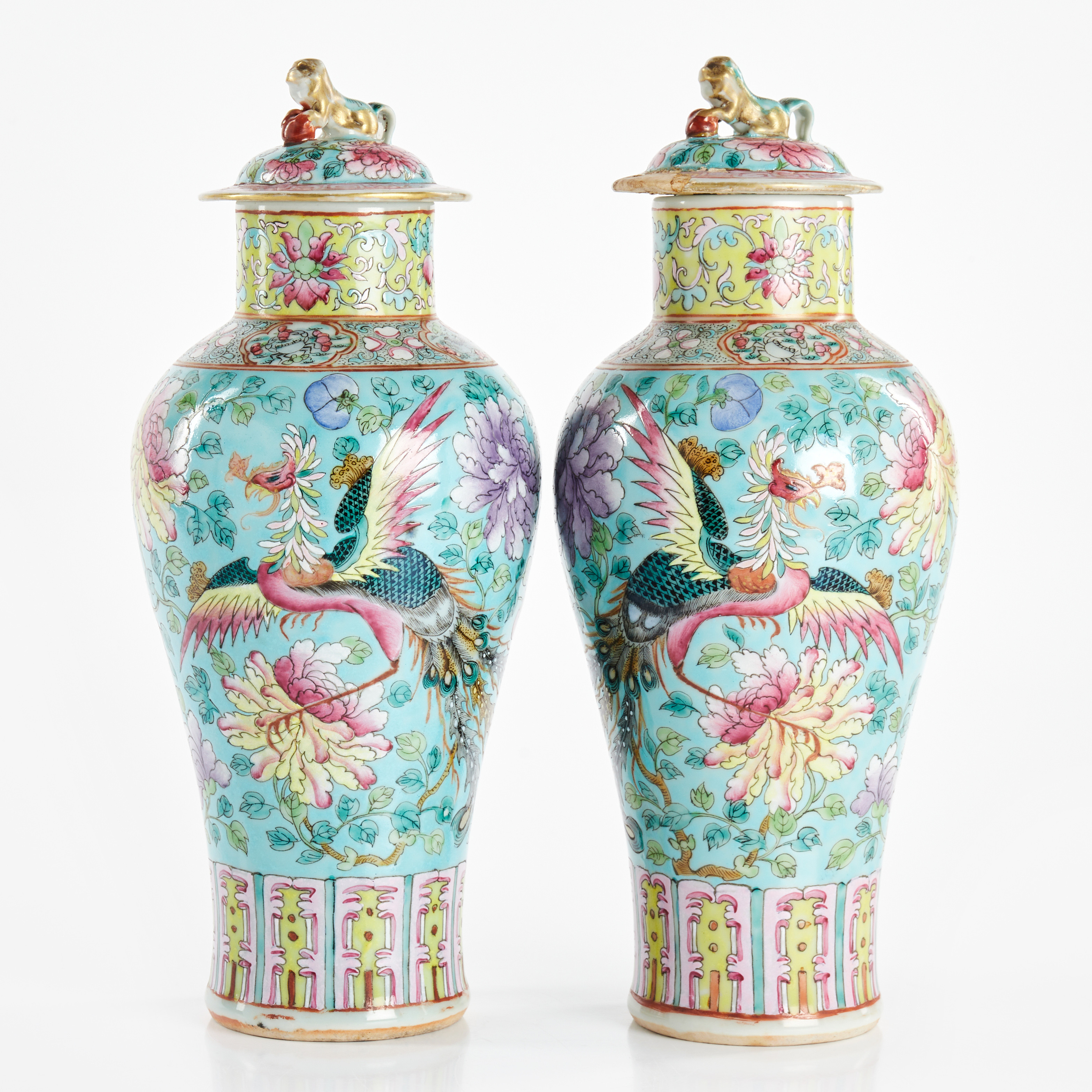 Images for 2698428. A PAIR OF CHINESE NYONYA STRAITS PERANAKAN FAMILLE ...