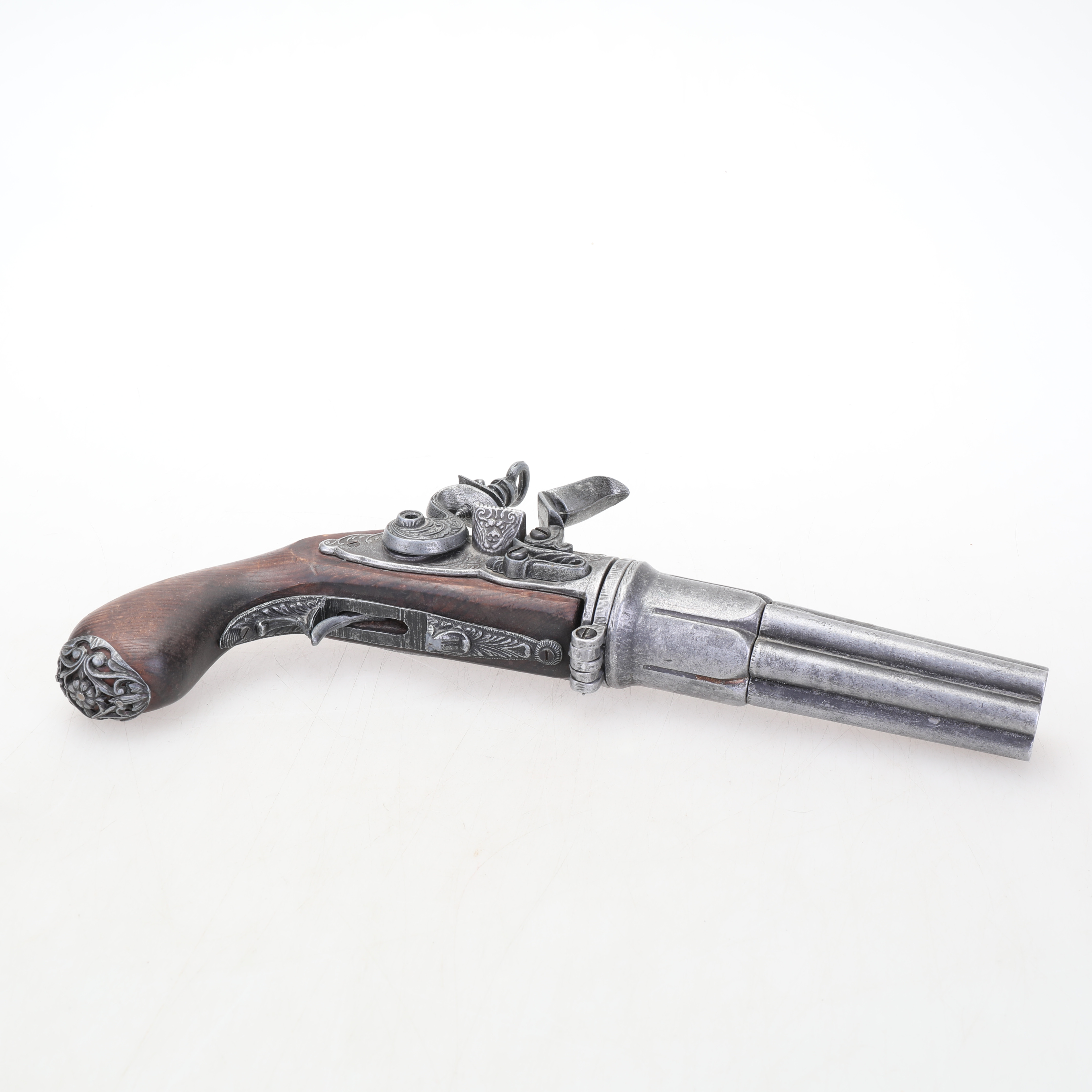 Images for 2703261. FLINT LOCK PISTOL "PEPPERBOX", replica. - Auctionet
