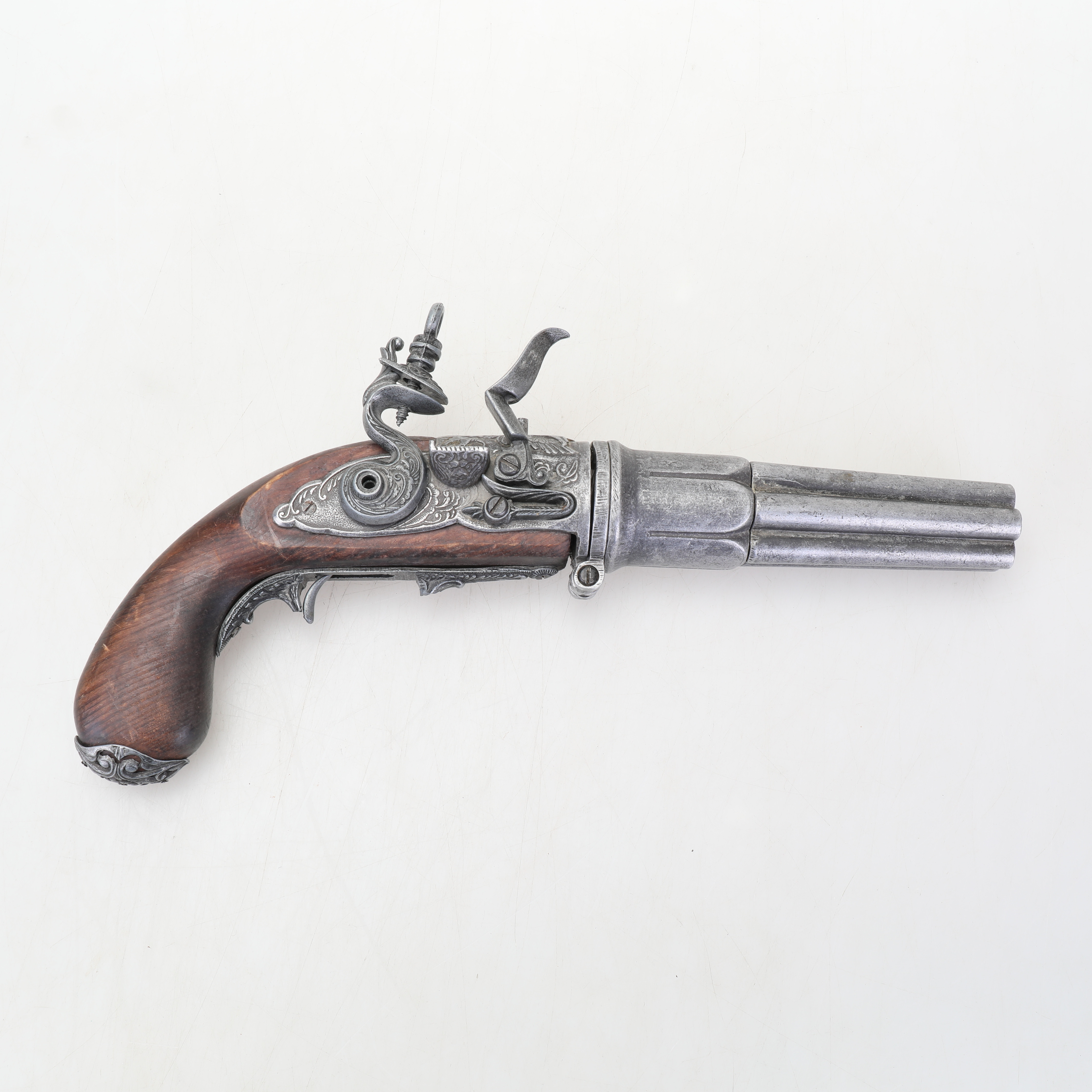 Images for 2703261. FLINT LOCK PISTOL "PEPPERBOX", replica. - Auctionet