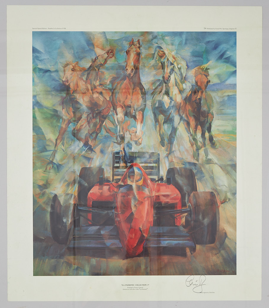 Bilder zu 2703349. PLANSCH, "La Passione" Film von Chris Rea, Autogramm ...