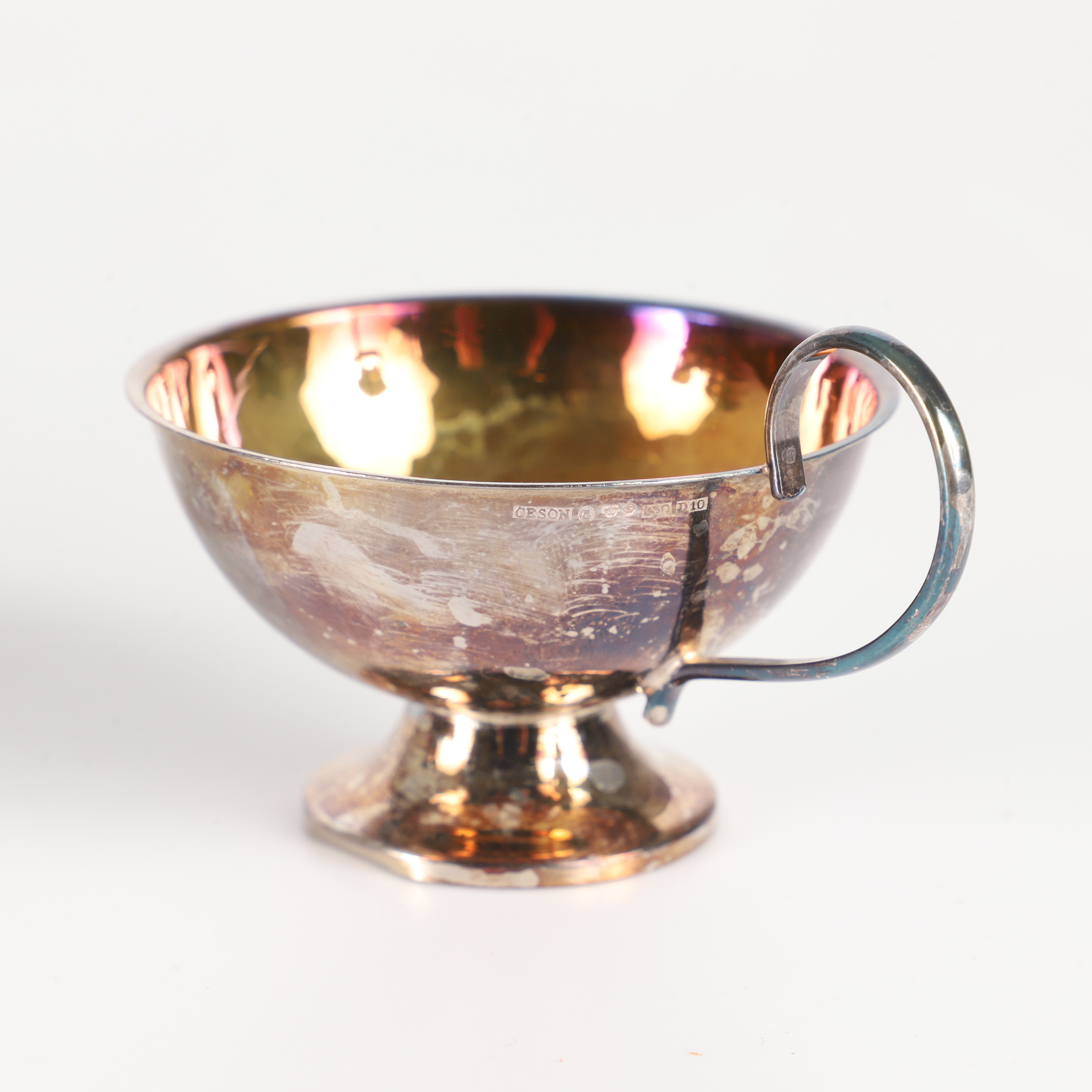 Images for 2704011. PUNCH MUGS, 12 pieces, silver, Ceson, Gothenburg ...