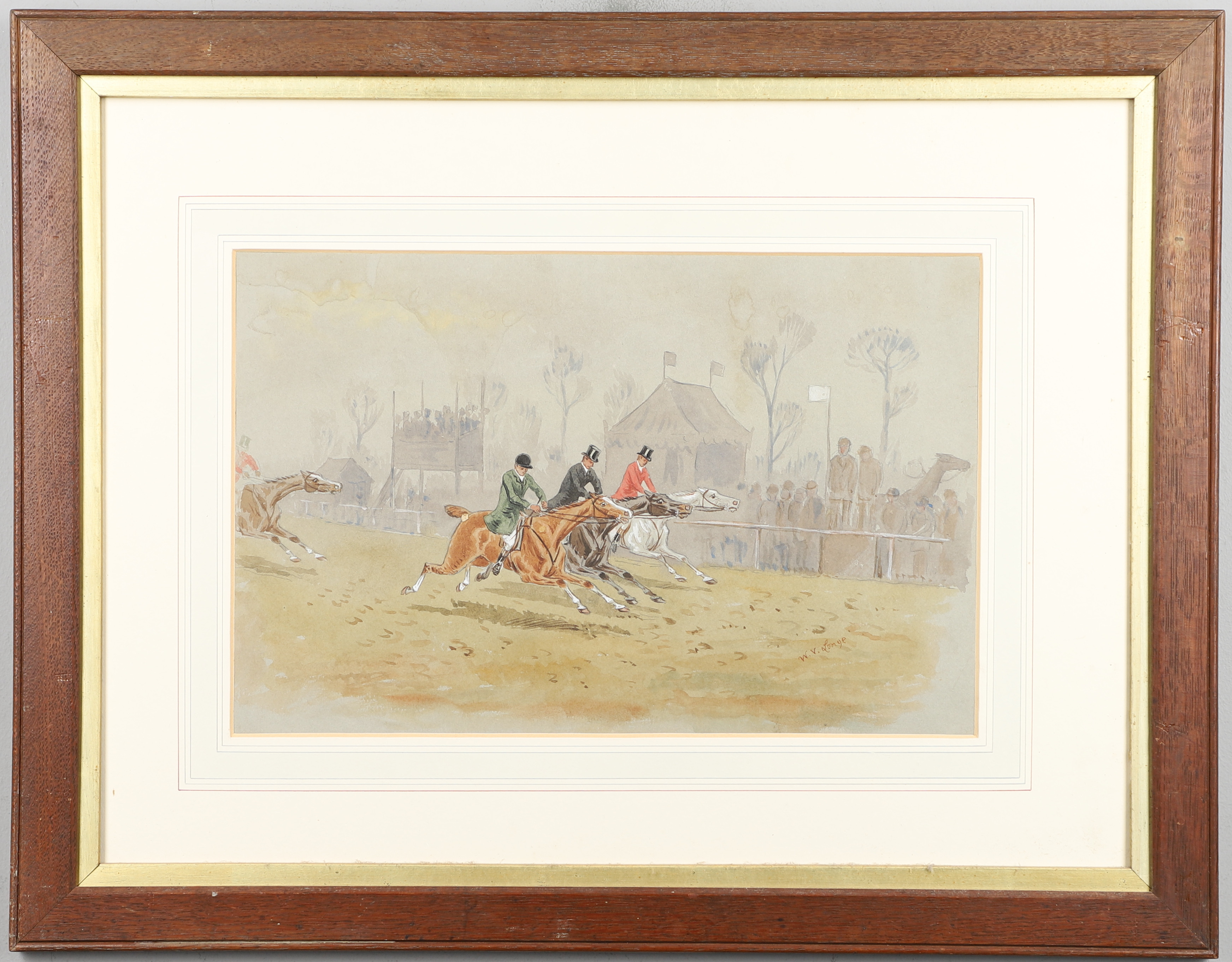 Bilder zu 2707612. WILLIAM VERNER LONGE (1857-1924). M. KANONE AUF ORME ...