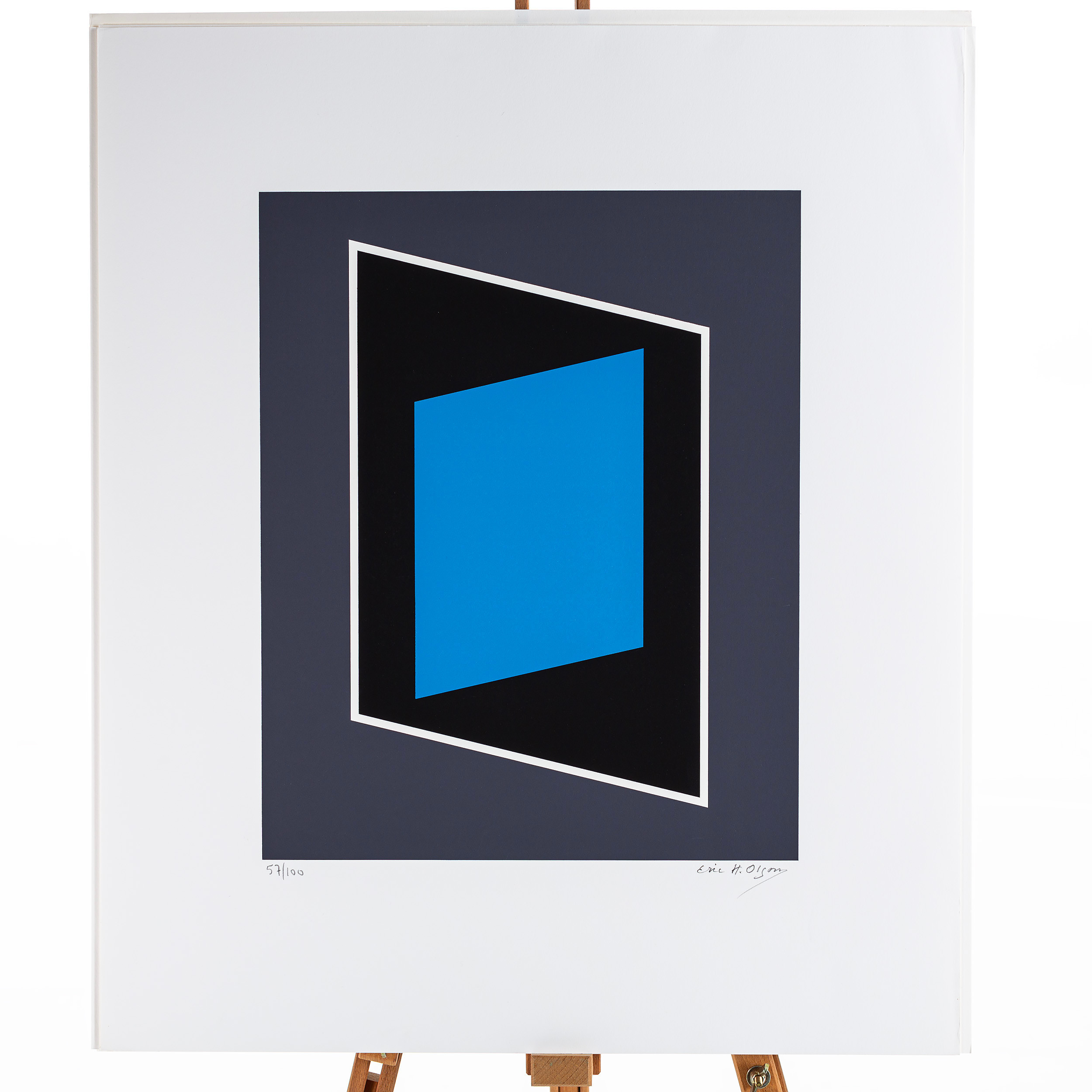 Bilder för 2709378. ERIC H. OLSON. Färglitografier, 4 st, signerade och ...