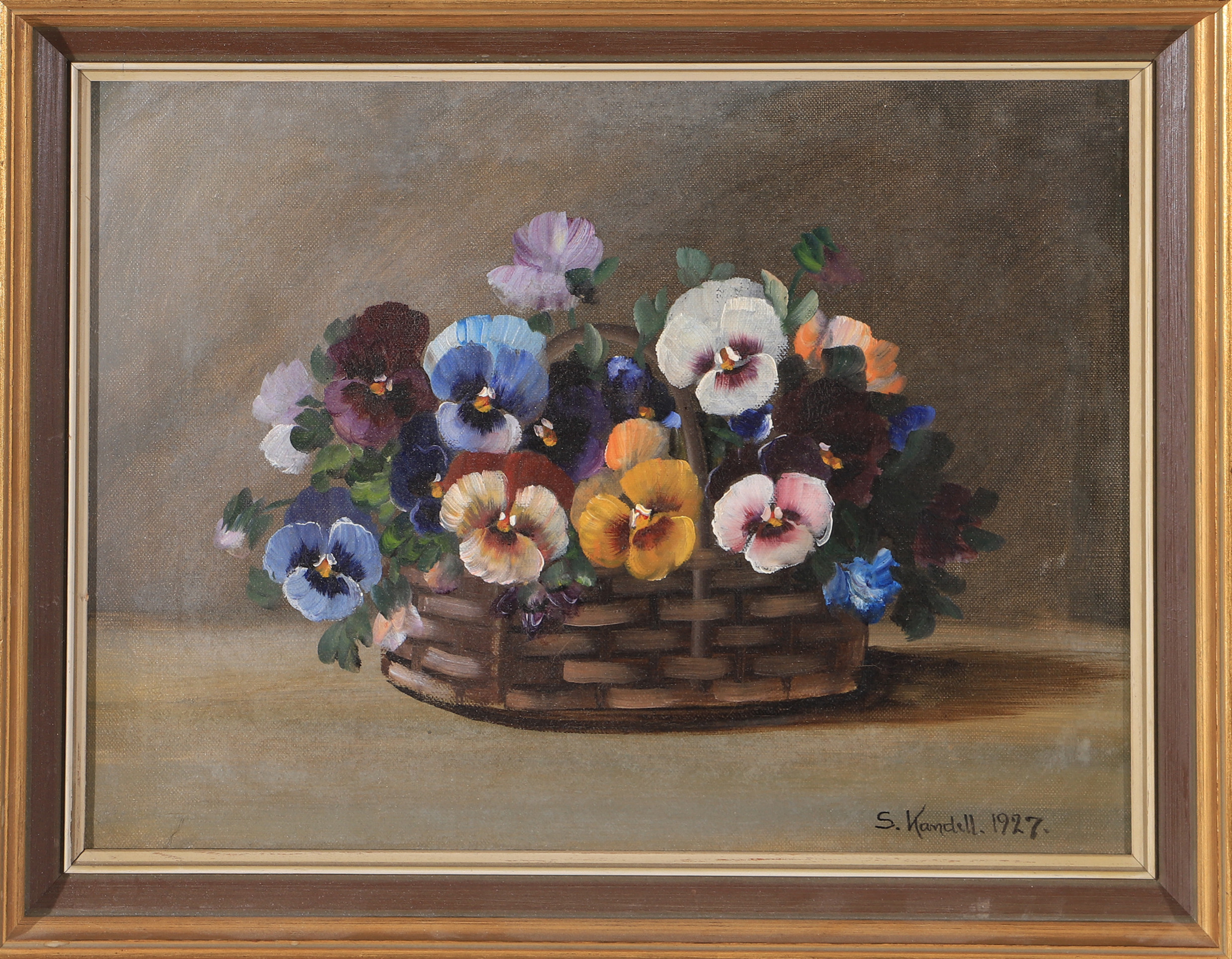 Images for 2710712. STURE KANDELL. Flower still life, oil on canvas ...