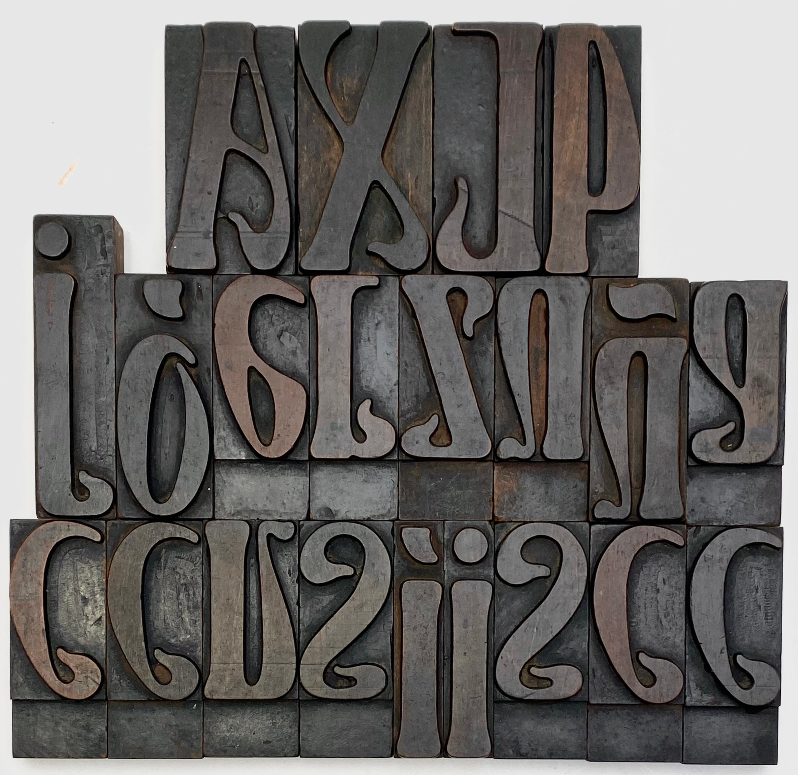 Images for 2710806. SET OF 21 MODERNIST TYPOGRAPHICAL LETTERS, FIRST ...