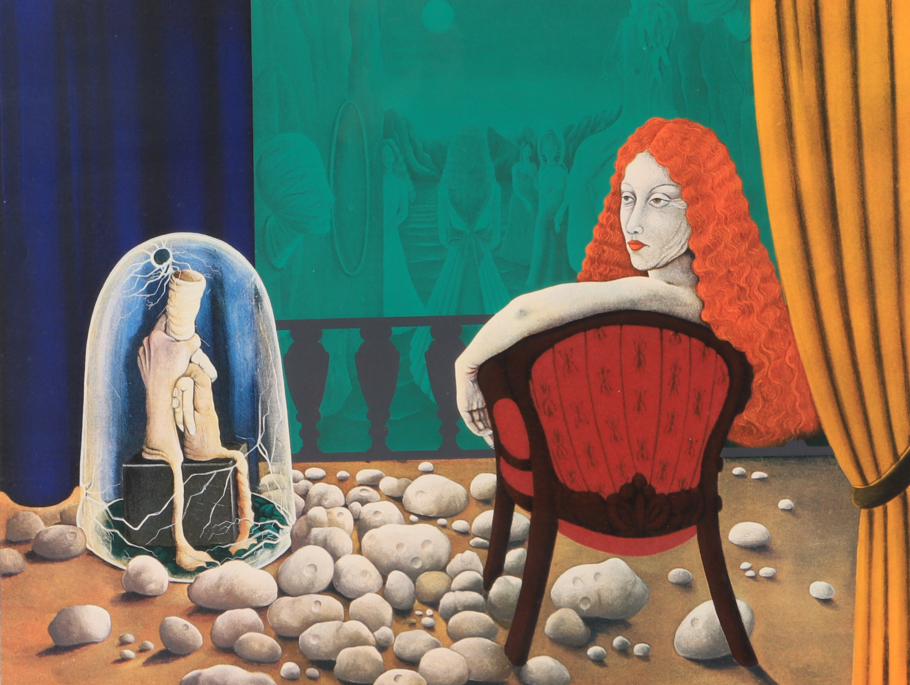 Images for 2710944. BERT JONNY NILSSON. Composition, color lithograph ...