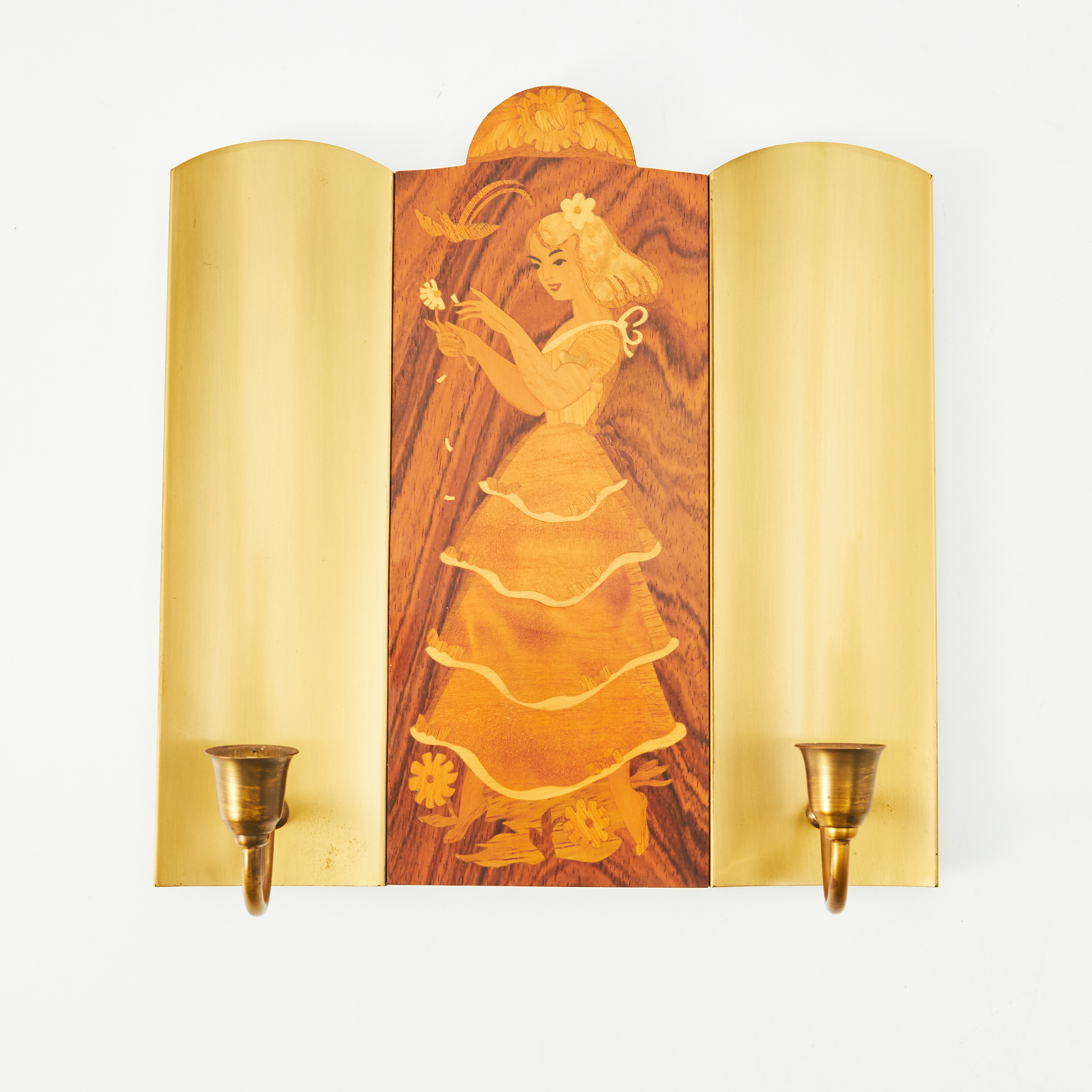 Images for 2711658. BIRGER EKMAN. WALL LAMPS, a pair, Mjölby Intarsia ...