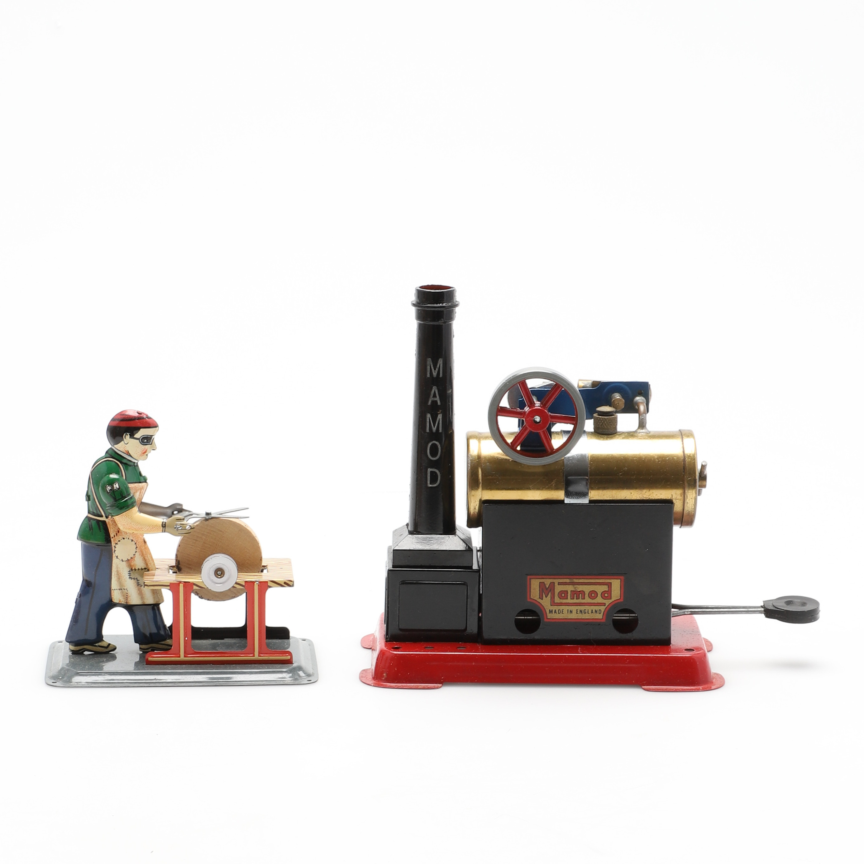 Images for 2713422. MAMOD AND WILESCO, 2 pcs, steam engine and man with ...