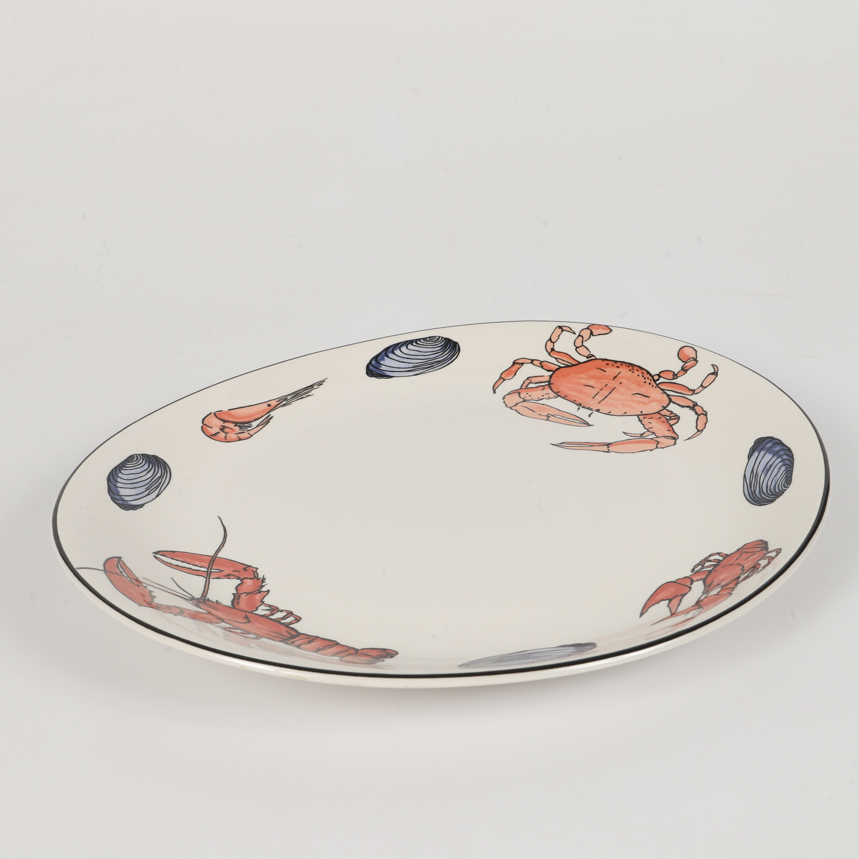Images for 2715371. SHELLFISH PLATES, 6 pieces, "Lobster". - Auctionet