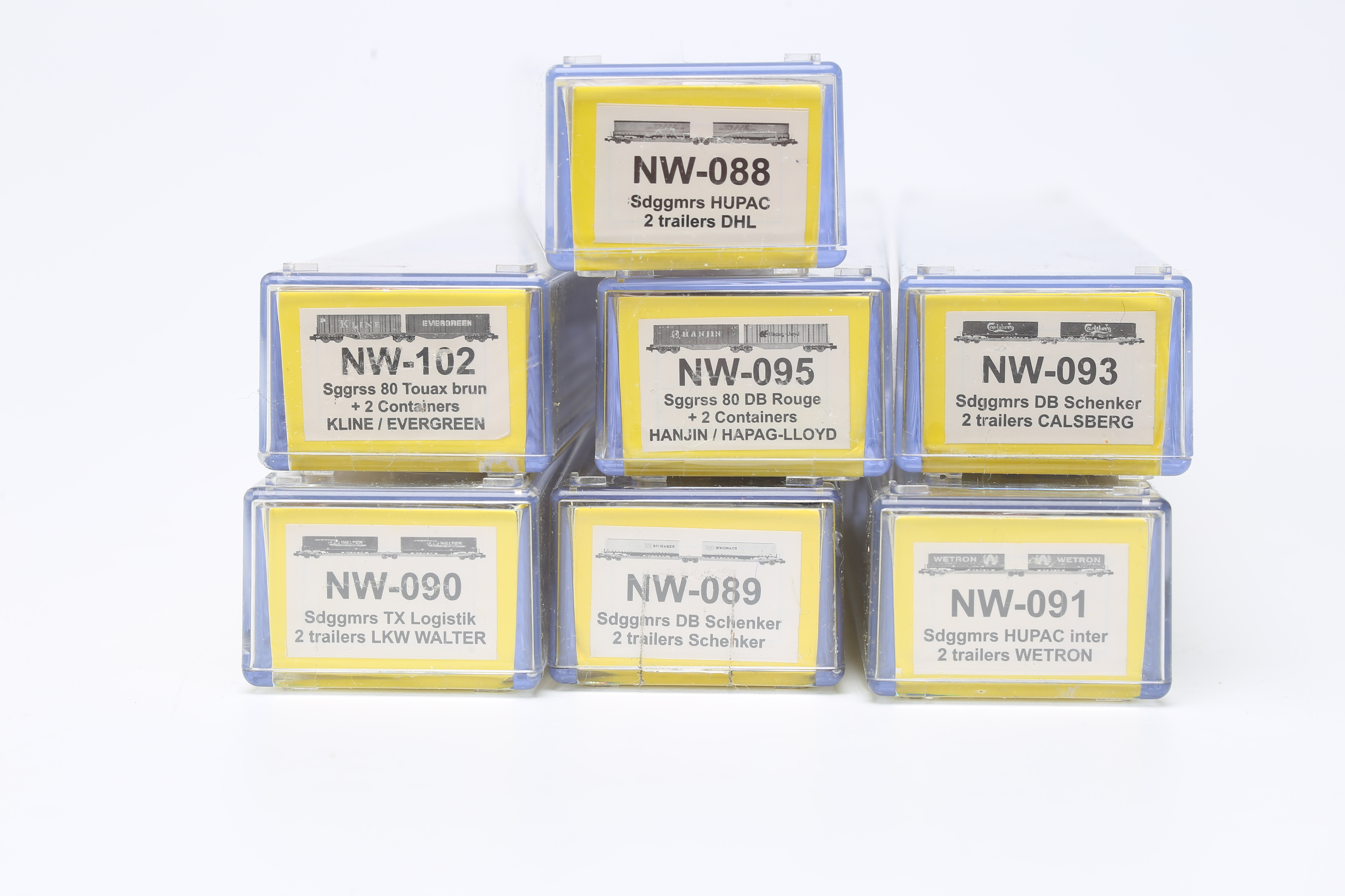 Bilder för 2720440. MIKADOTRAIN REE Models 14 st vagnar, mest lastade ...