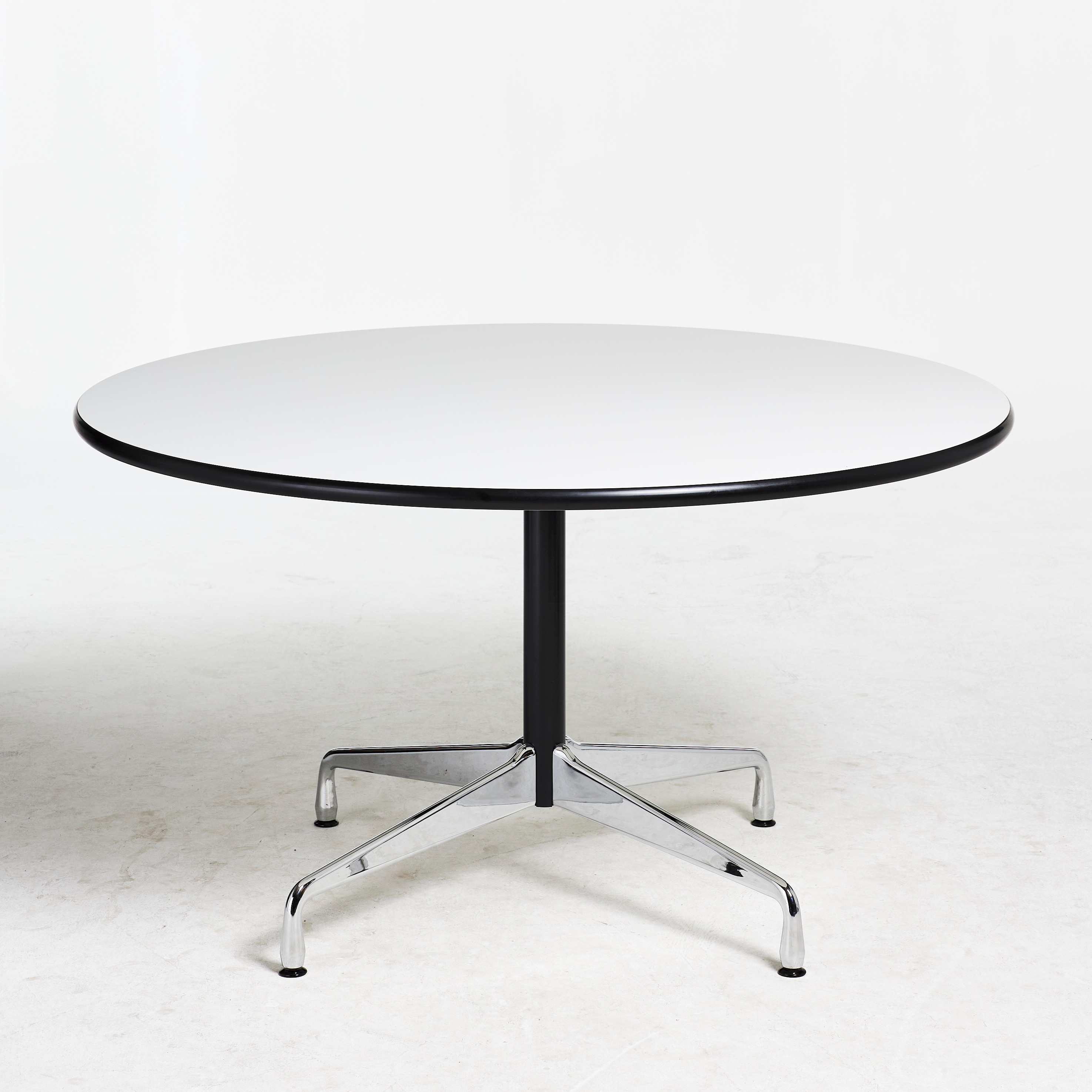 Images for 2722807. RAY & CHARLES EAMES. Table, "Segmented Round Dining ...