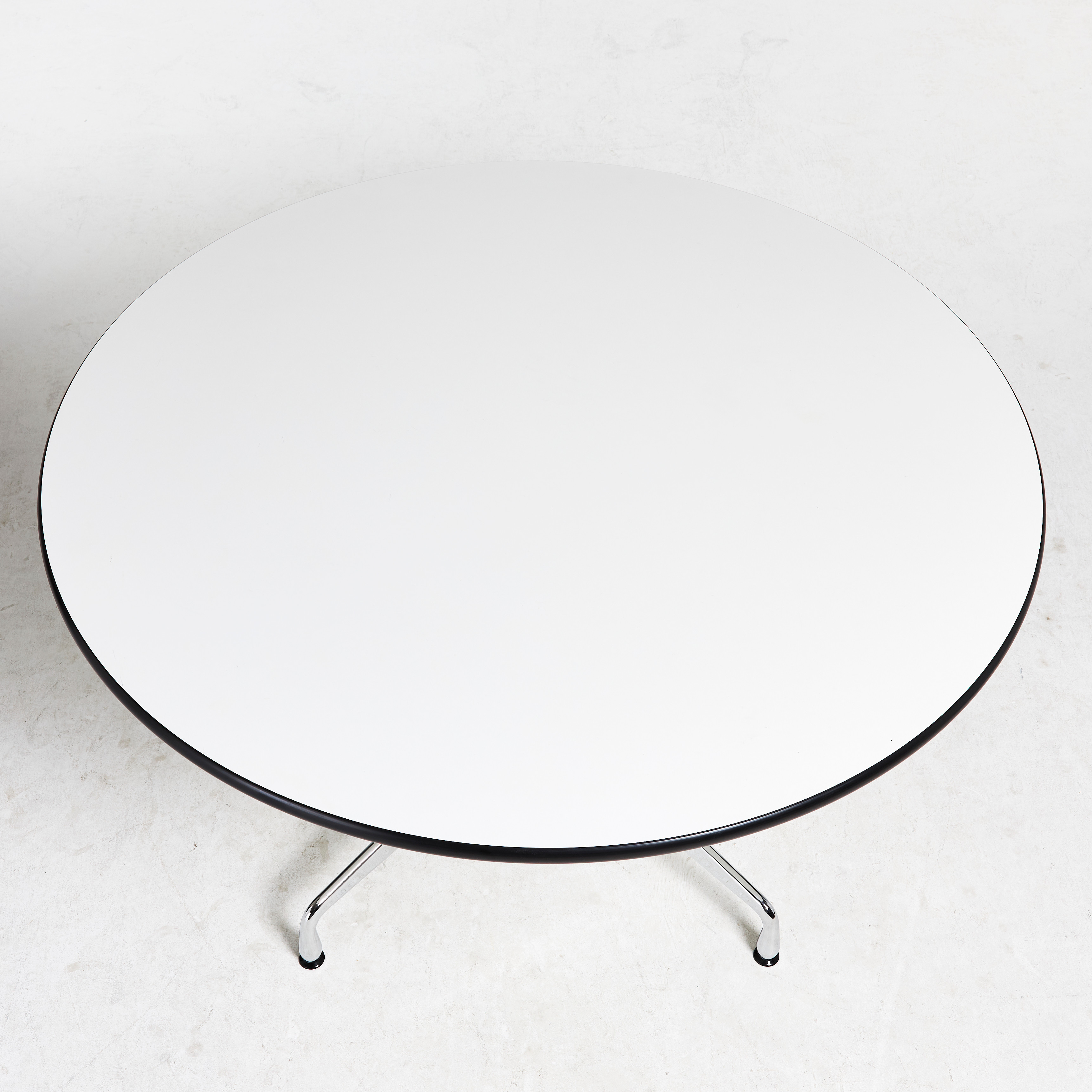 Images for 2722807. RAY & CHARLES EAMES. Table, "Segmented Round Dining ...