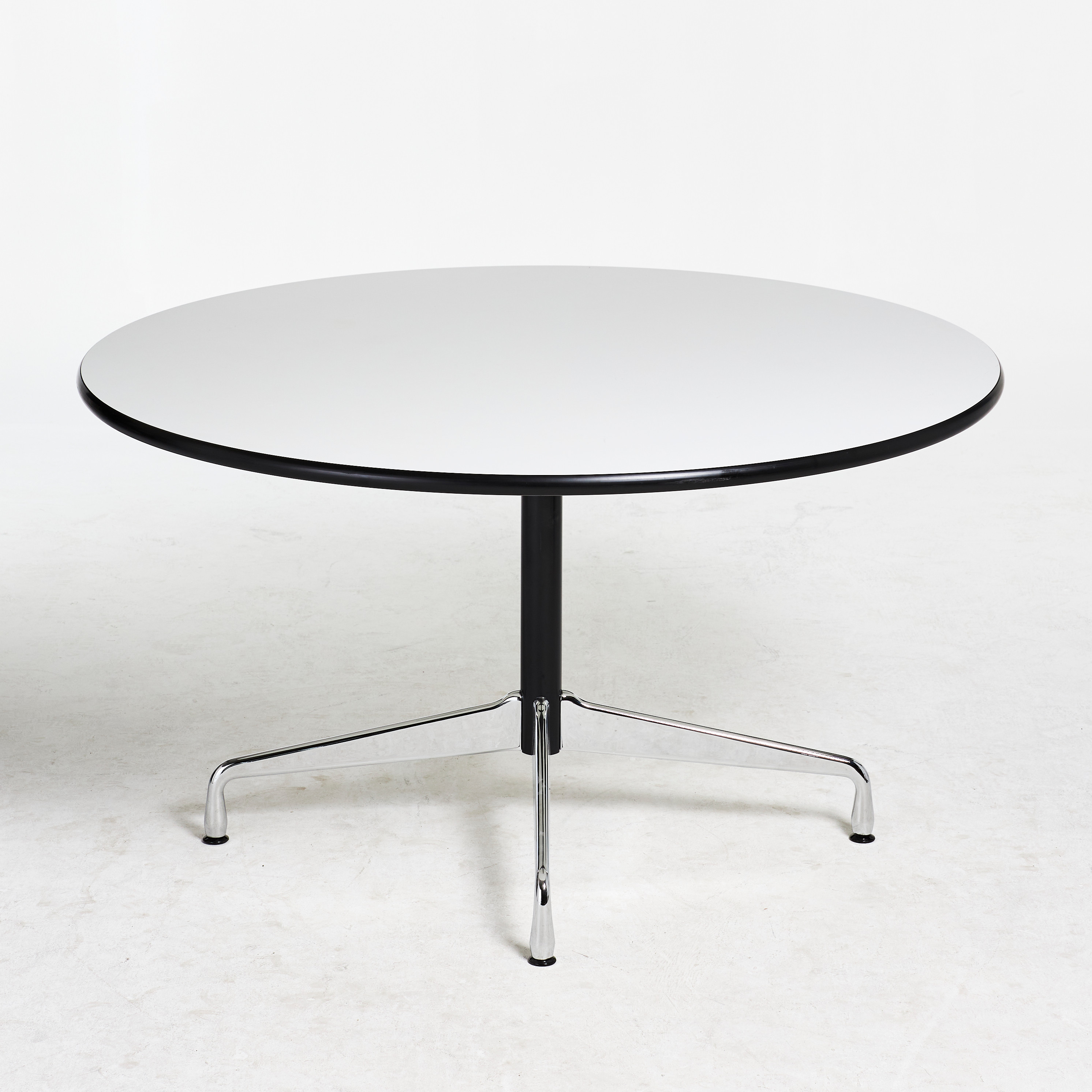 Images for 2722807. RAY & CHARLES EAMES. Table, "Segmented Round Dining ...