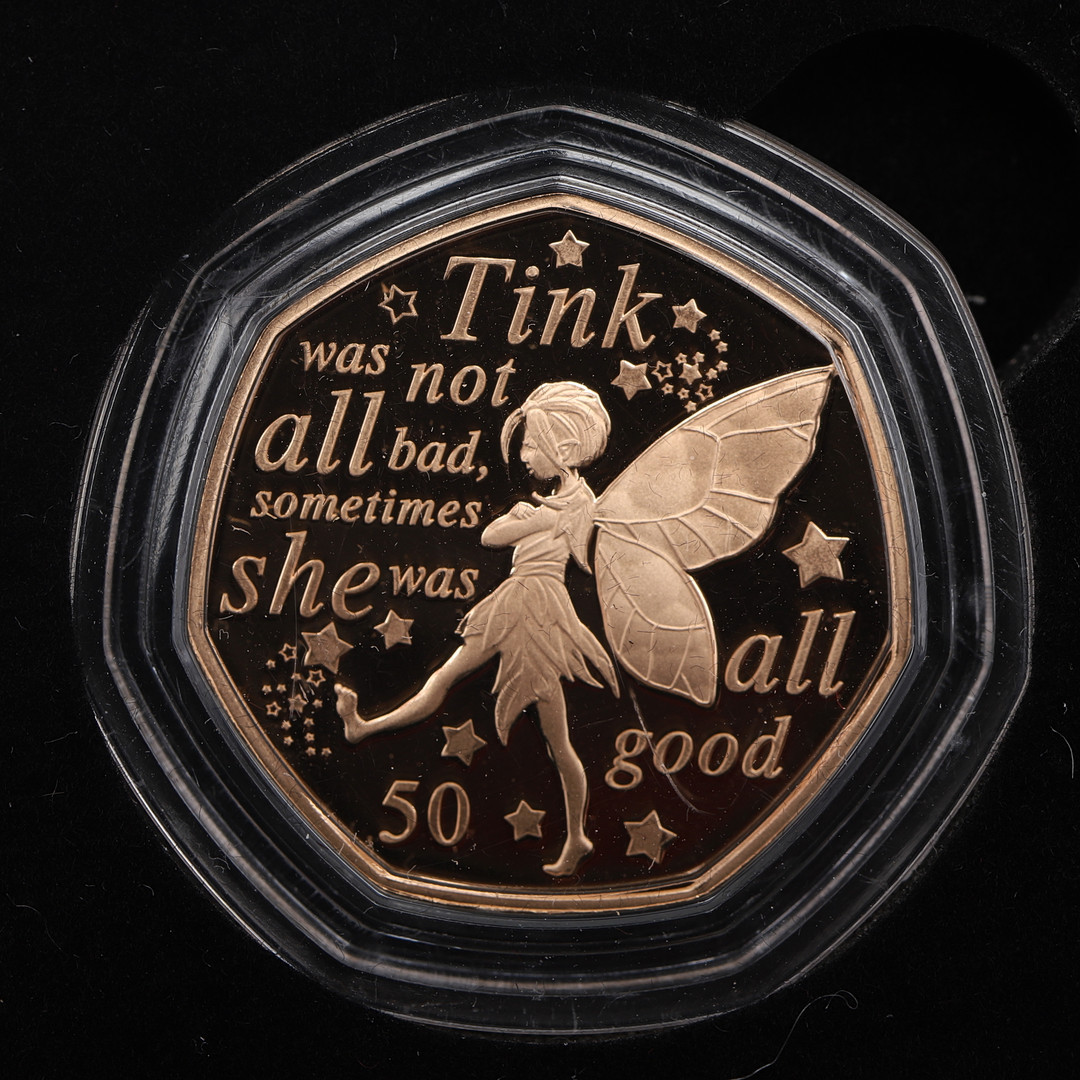 Images for 2723650. THE OFFICIAL 2020 PETER PAN GOLD PROOF 50P SET ...