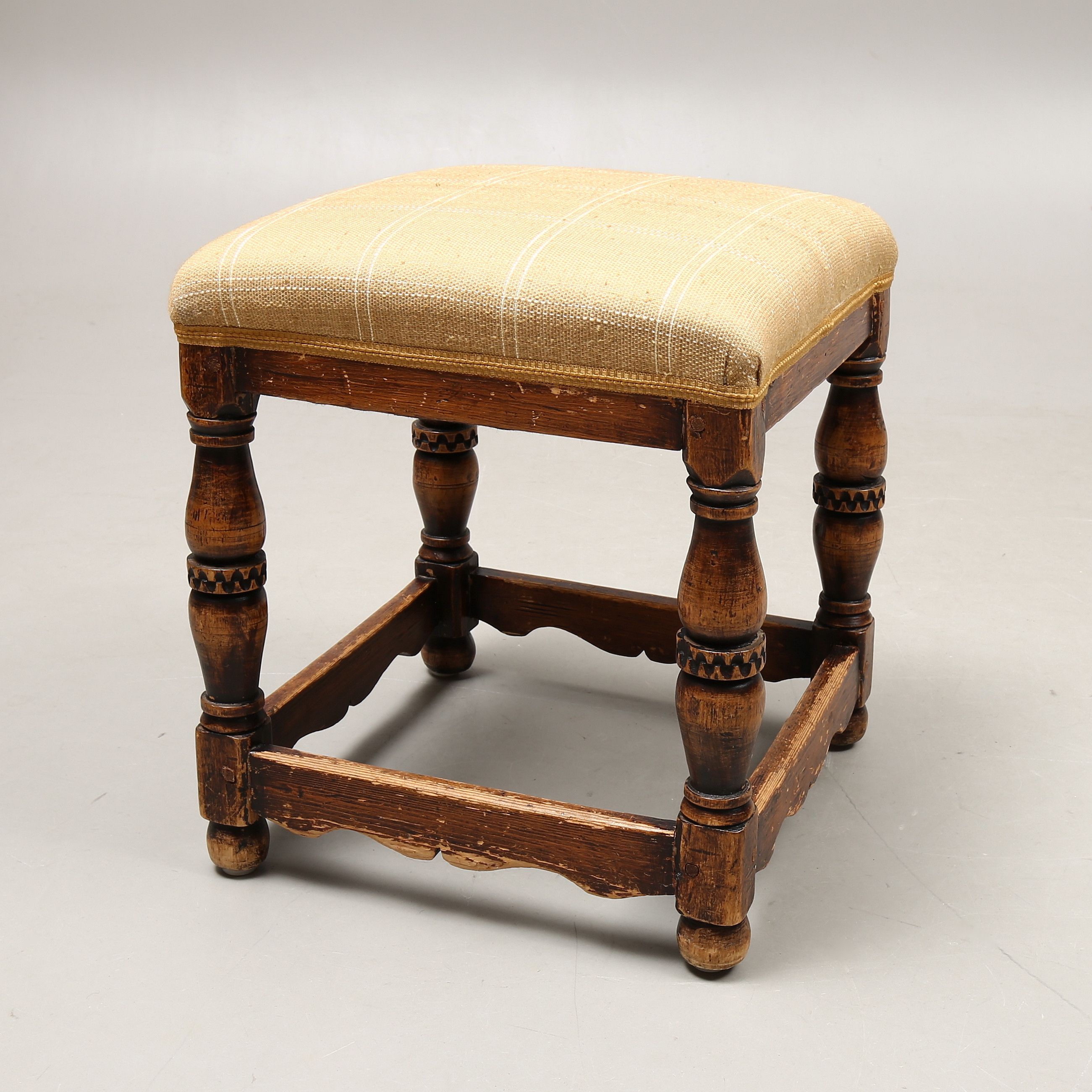 TABURETT, bonad ek. Barock, 1700-tal. Möbler - Fåtöljer & Stolar ...