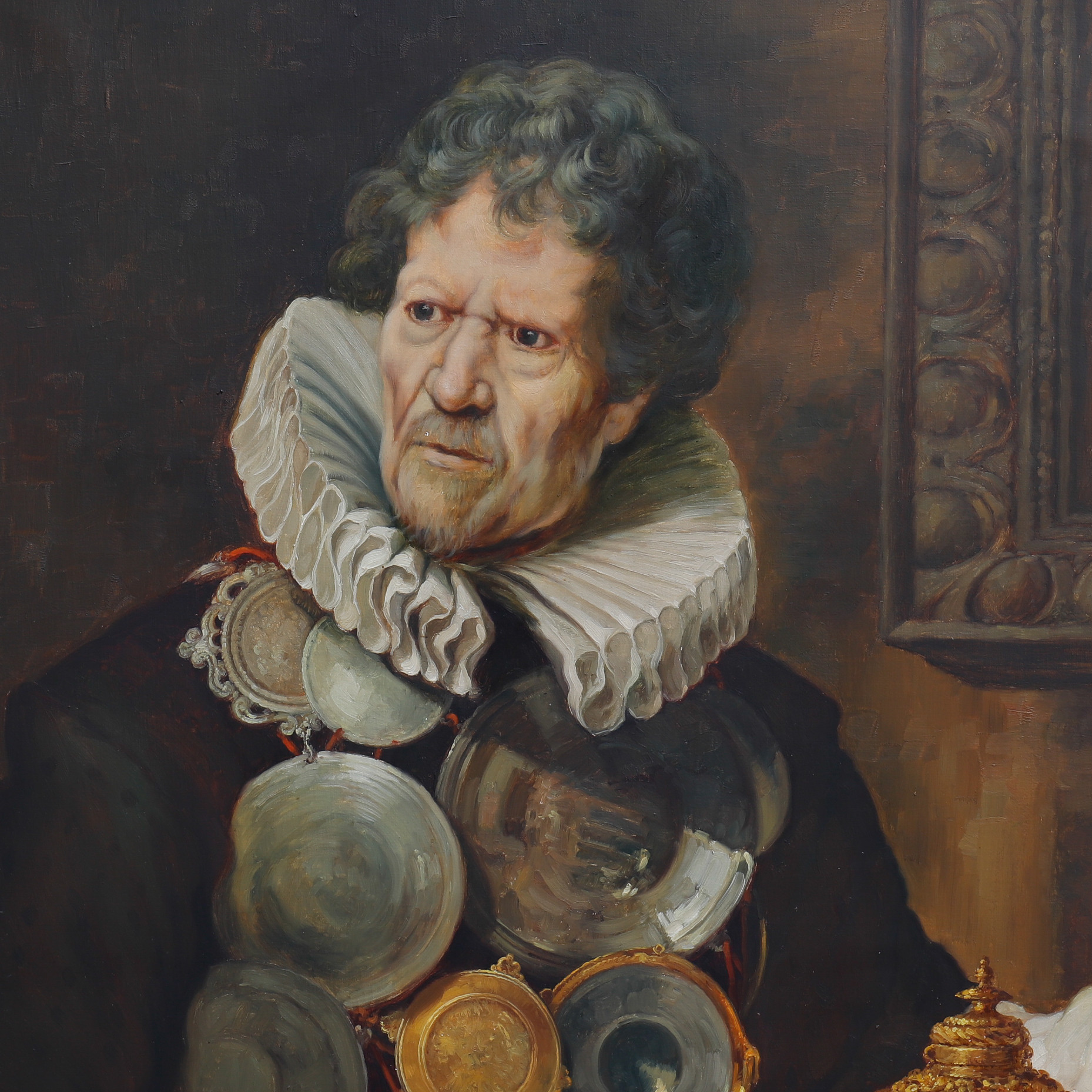 Images for 2725752. BELA HRADIL. PORTRAIT OF ABRAHAM GRAPHEUS, COPY AFTER CORNELIS DE VOS ...