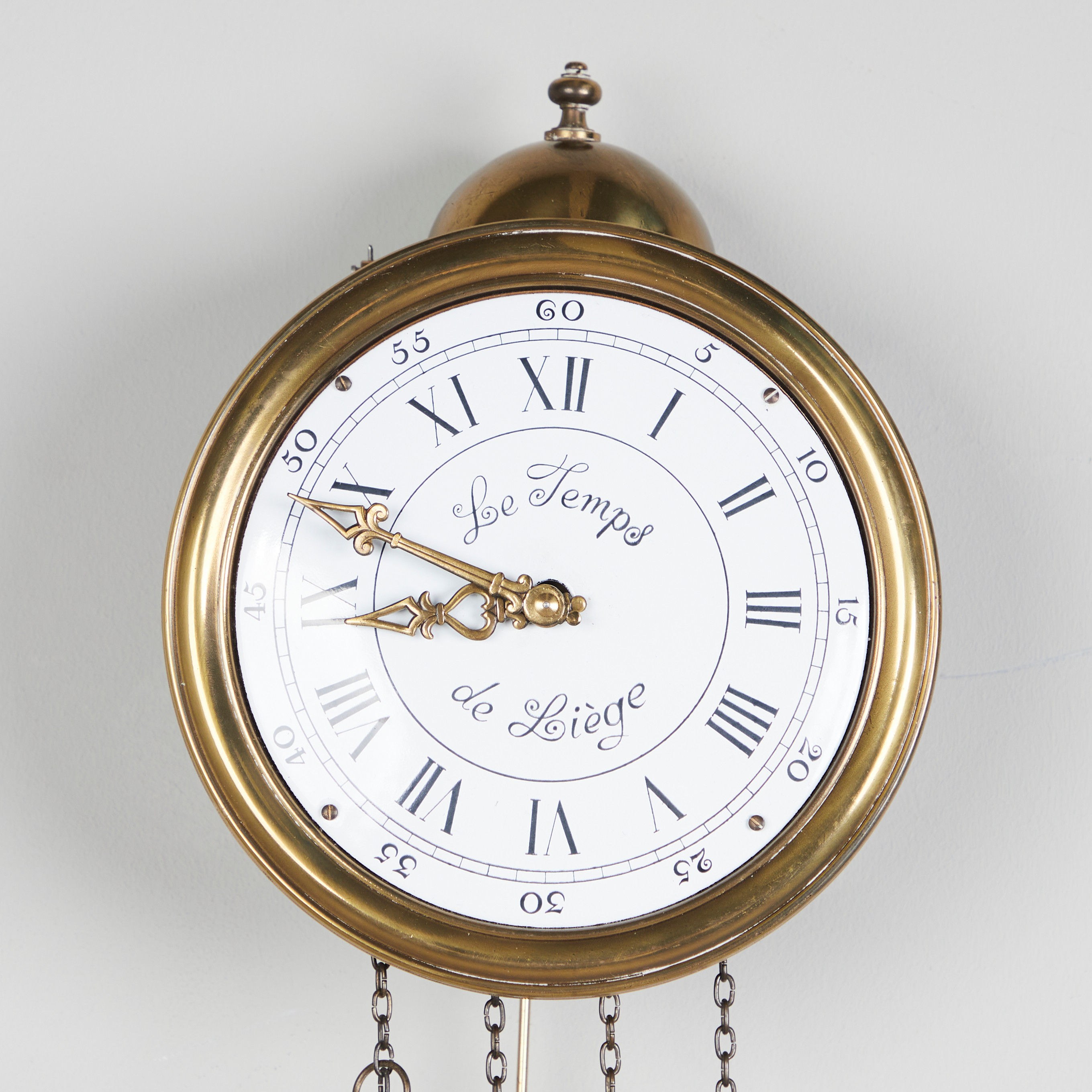 Images for 2726024. Wall clock / pendulum clock, 'Le Temps de Liege ...