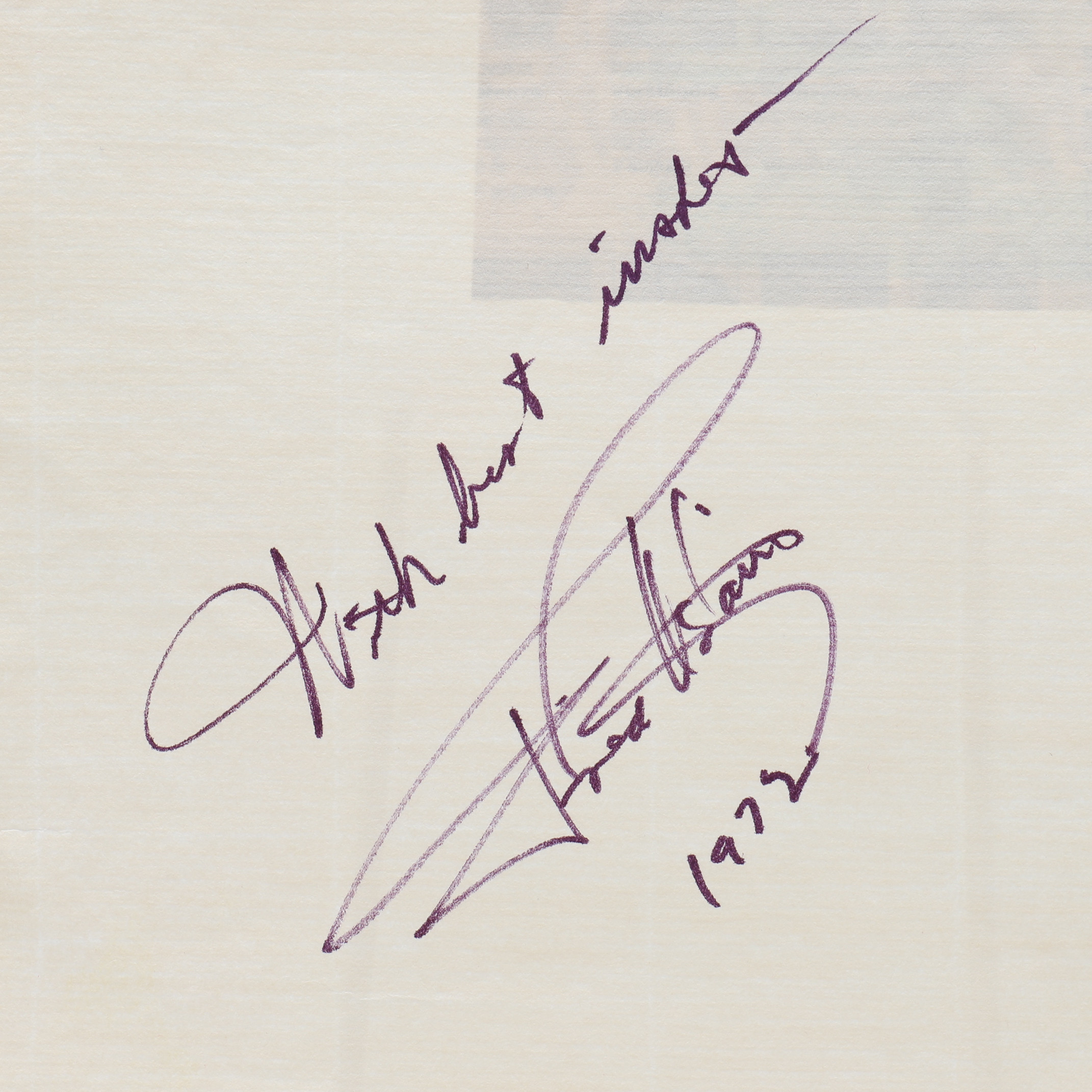 Images for 2728322. AUTOGRAPH. FRED ASTAIRE (1889-1987). AMERICA'S ...