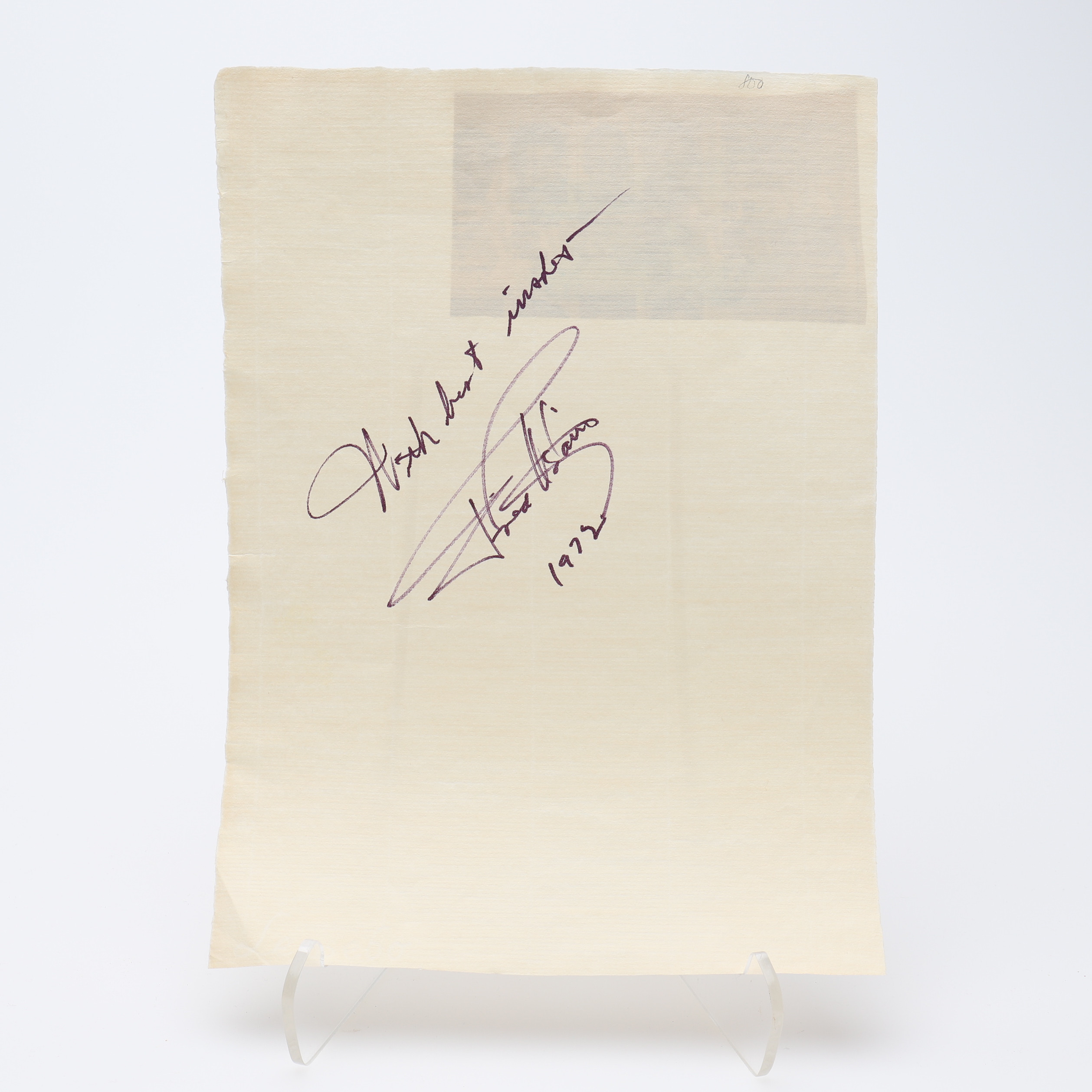 Images for 2728322. AUTOGRAPH. FRED ASTAIRE (1889-1987). AMERICA'S ...