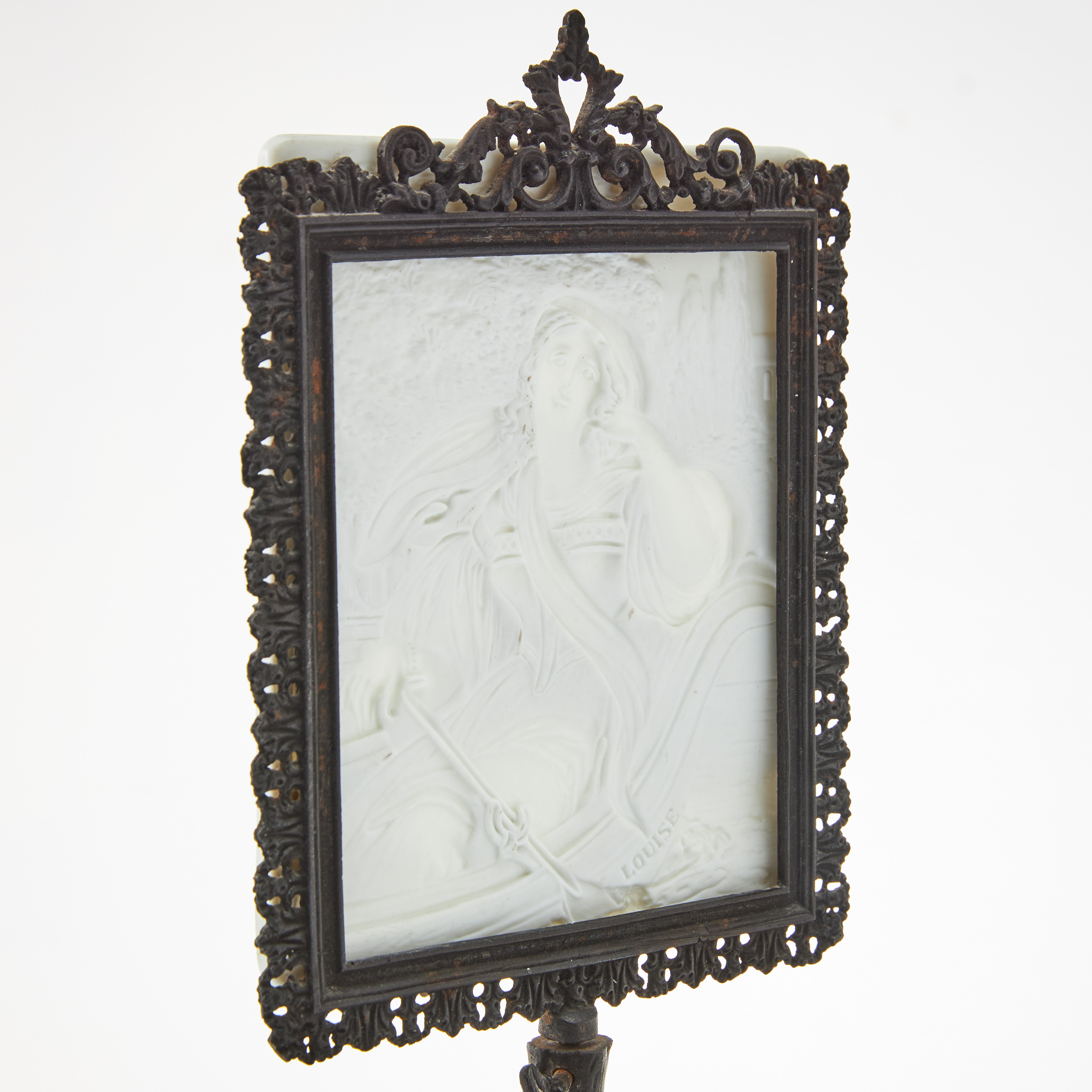 Images for 2731629. LITOFANI, 19th century, cast iron, for a candle ...