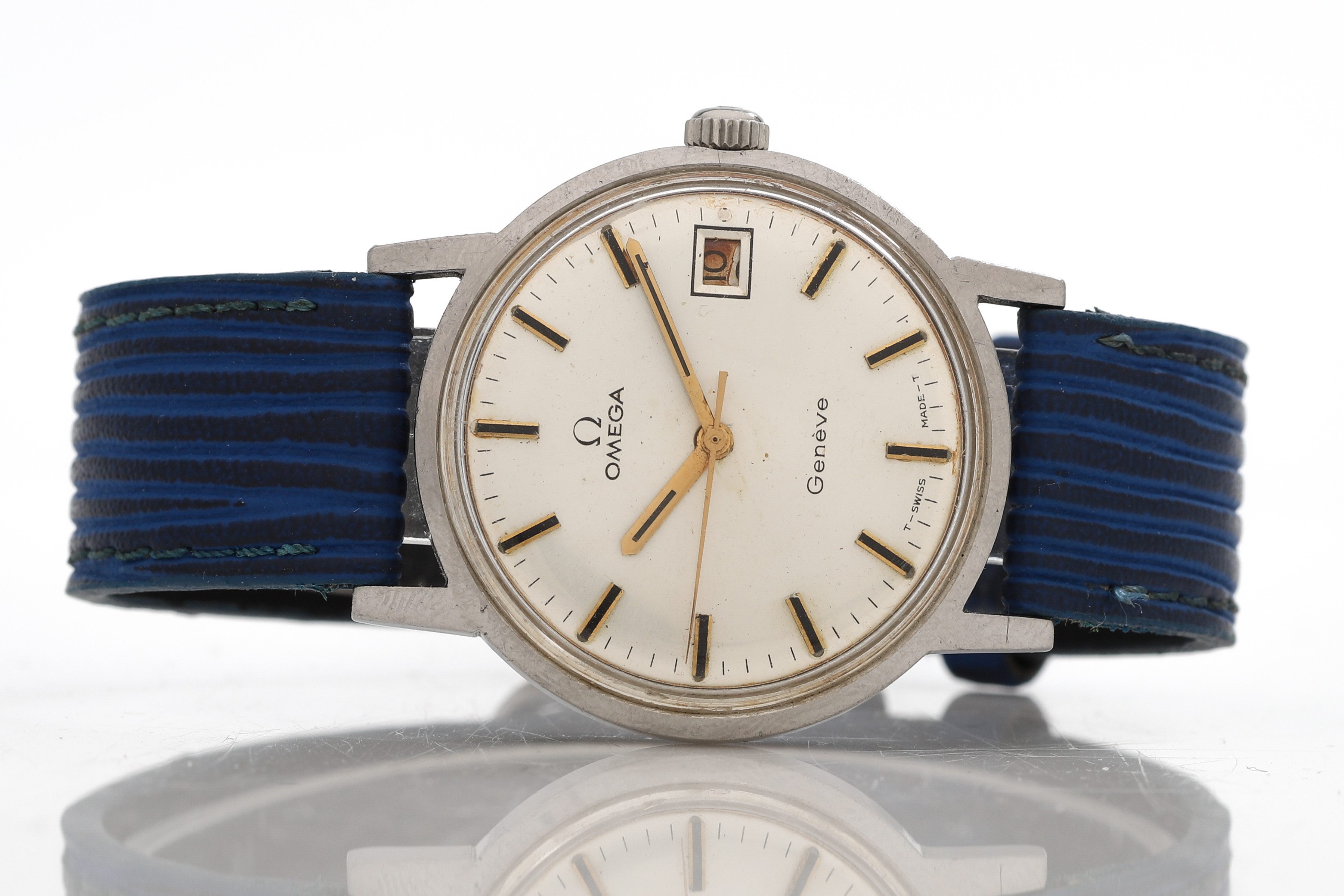 Bilder för 2732913. OMEGA GENEVE, Armbandsur, stål, manuell, datum ...