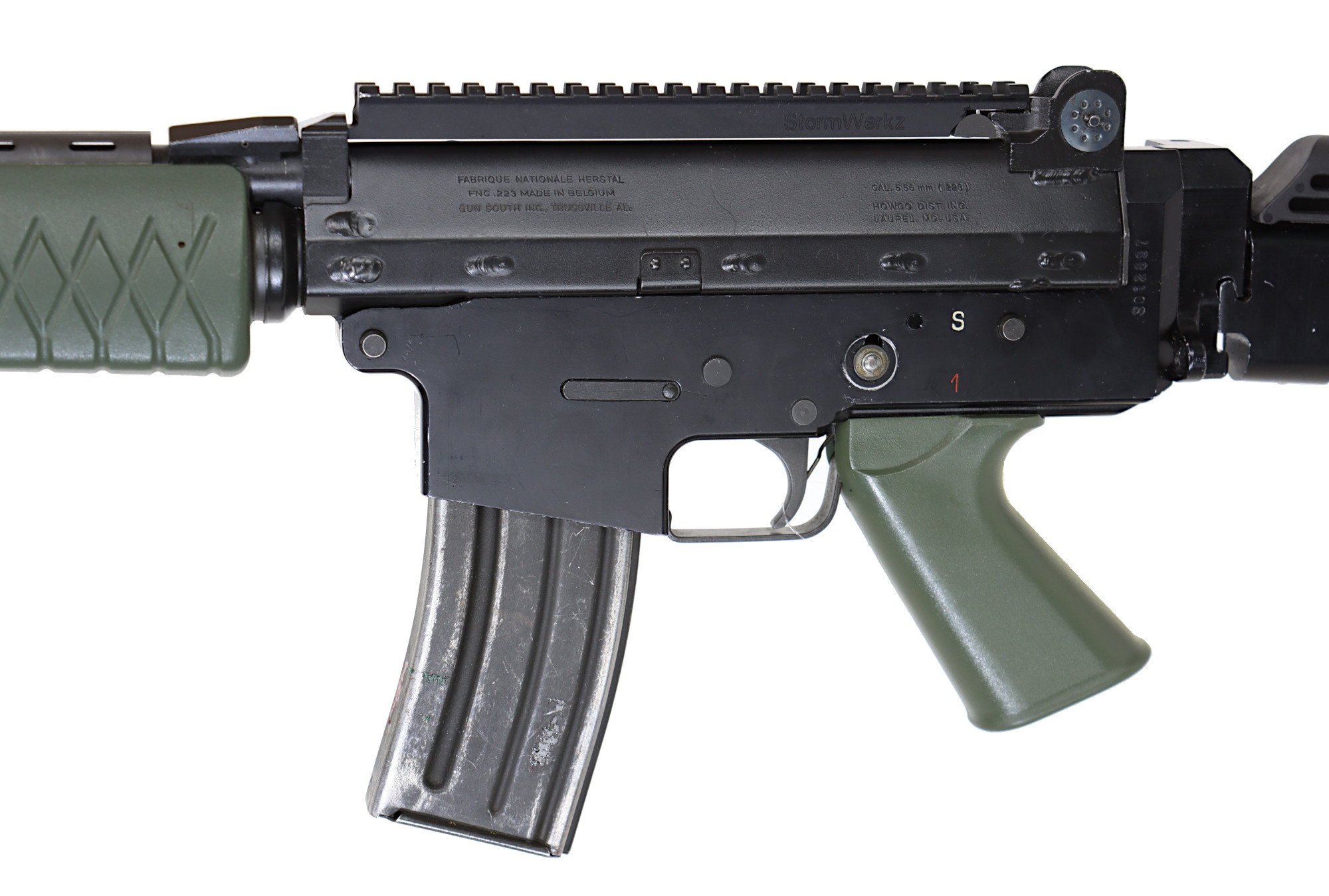 Bilder för 2734639. KULGEVÄR, Halvautomatisk, fabrikat FN, modell FNC ...