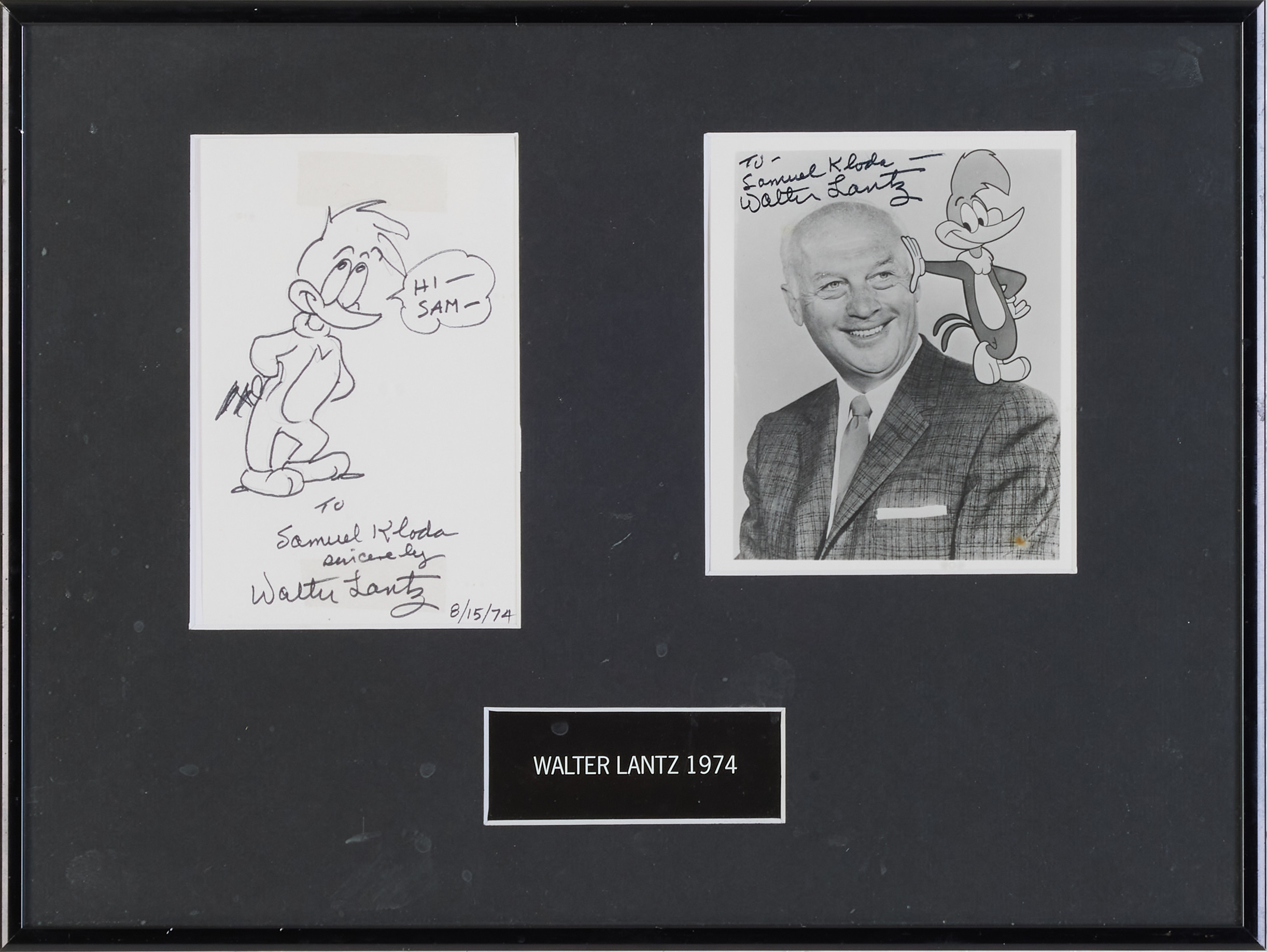 Images for 2735325. LANTZ, WALTER. LANTZ, SIGNED INK DRAWING, HACKE ...
