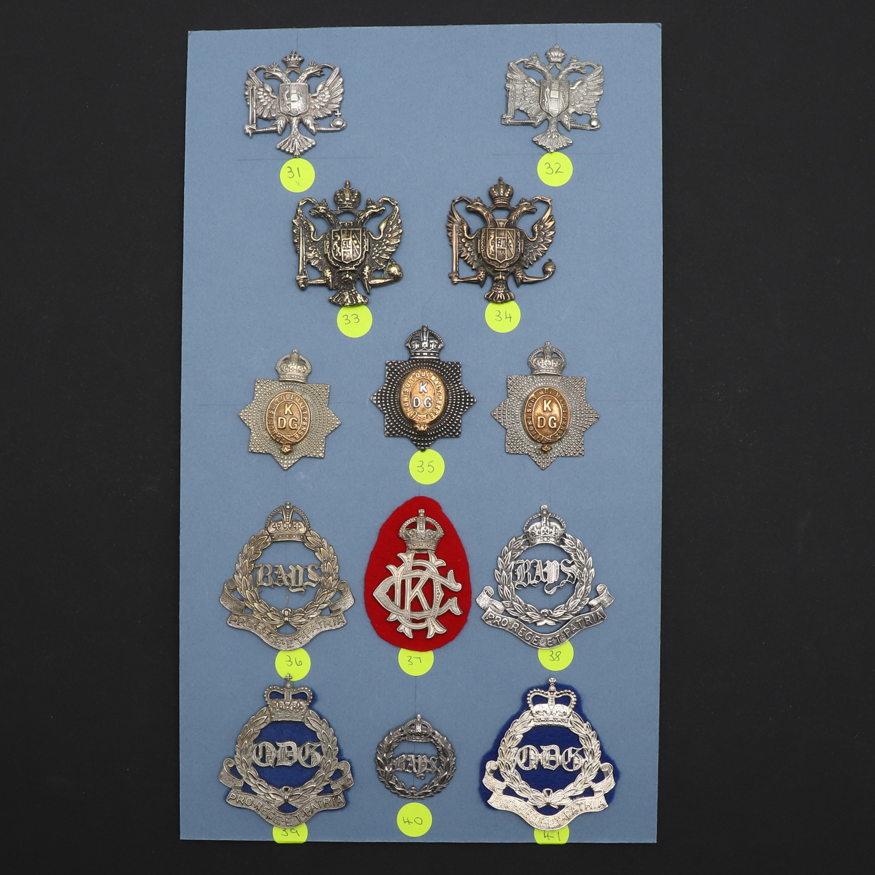 Images for 2736785. AN EXTENSIVE AND WELL PRESENTED SET OF ARM BADGES ...