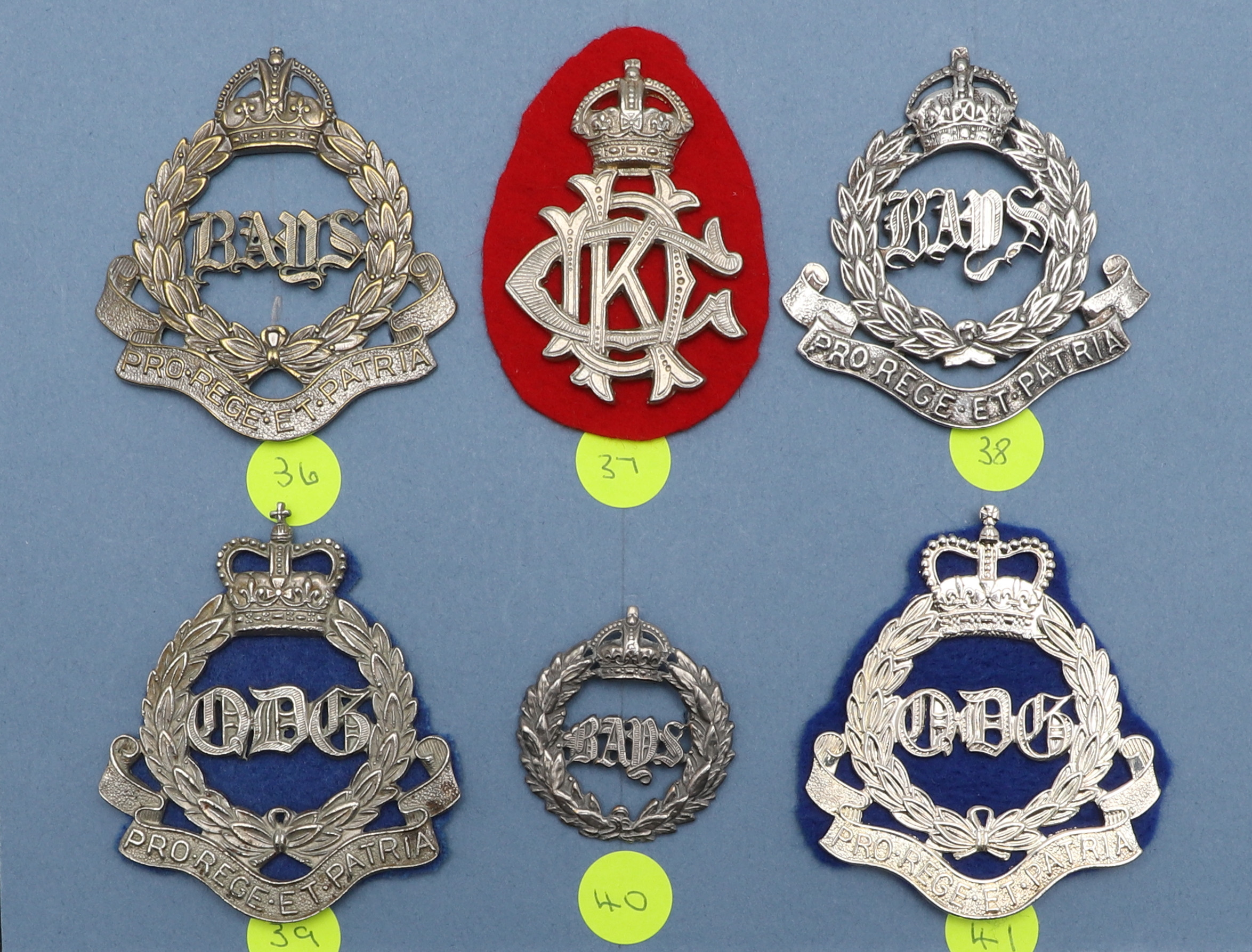 Images for 2736785. AN EXTENSIVE AND WELL PRESENTED SET OF ARM BADGES ...