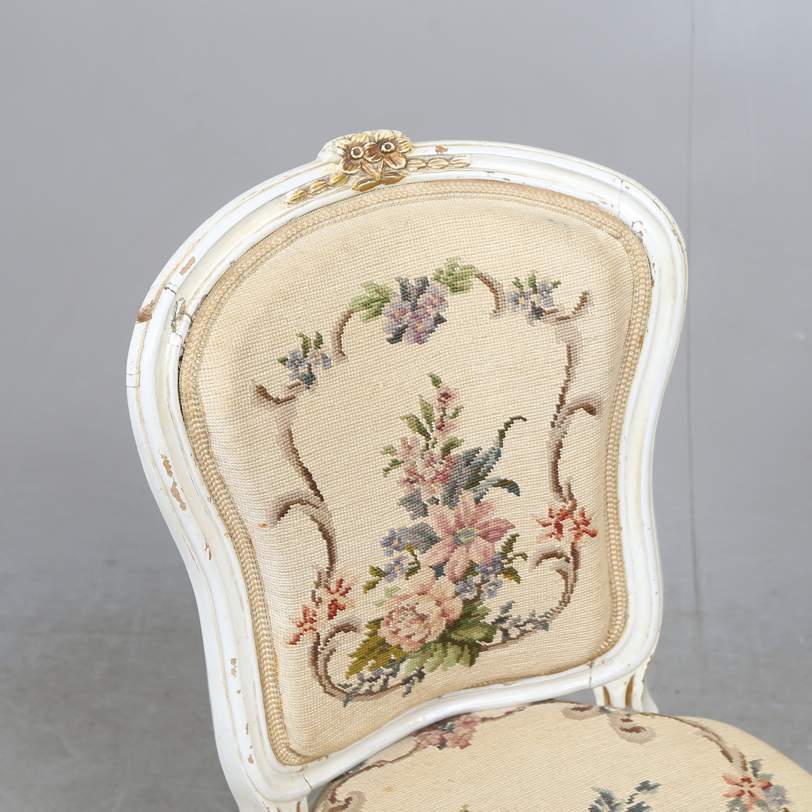 STOL, rokoko, 1700-tal. Möbler - Fåtöljer & Stolar - Auctionet