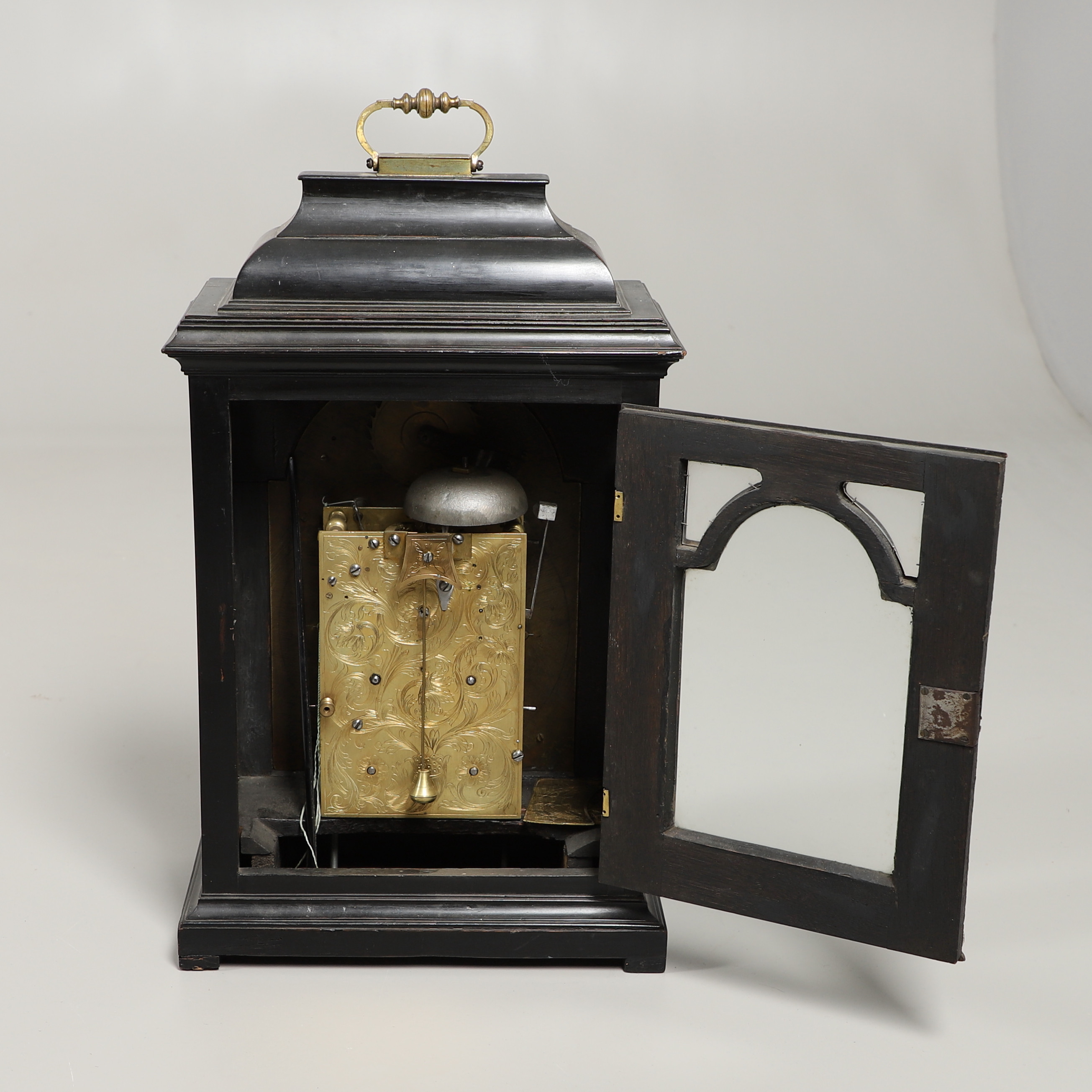Images for 2738556. AN EARLY-MID 18TH CENTURY EBONISED BRACKET CLOCK ...