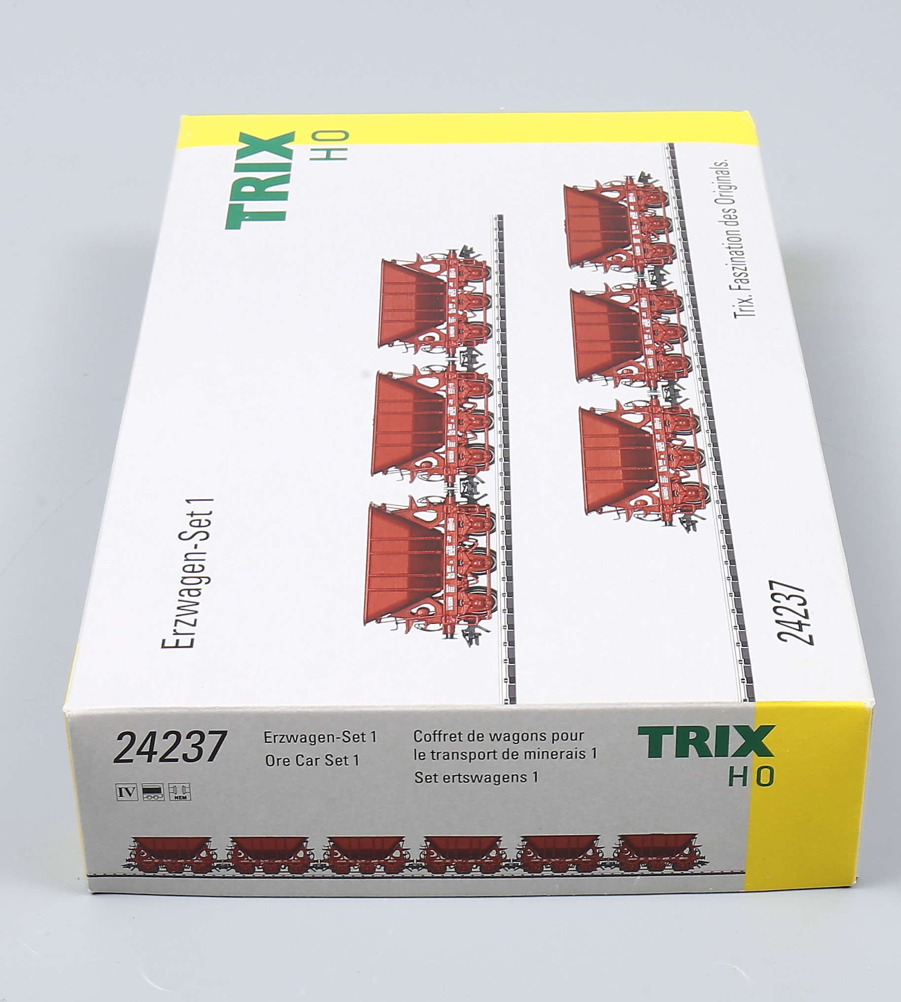 Images for 2739672. TRIX 24237 6 ore wagons SJ, fits MÄRKLIN with ...