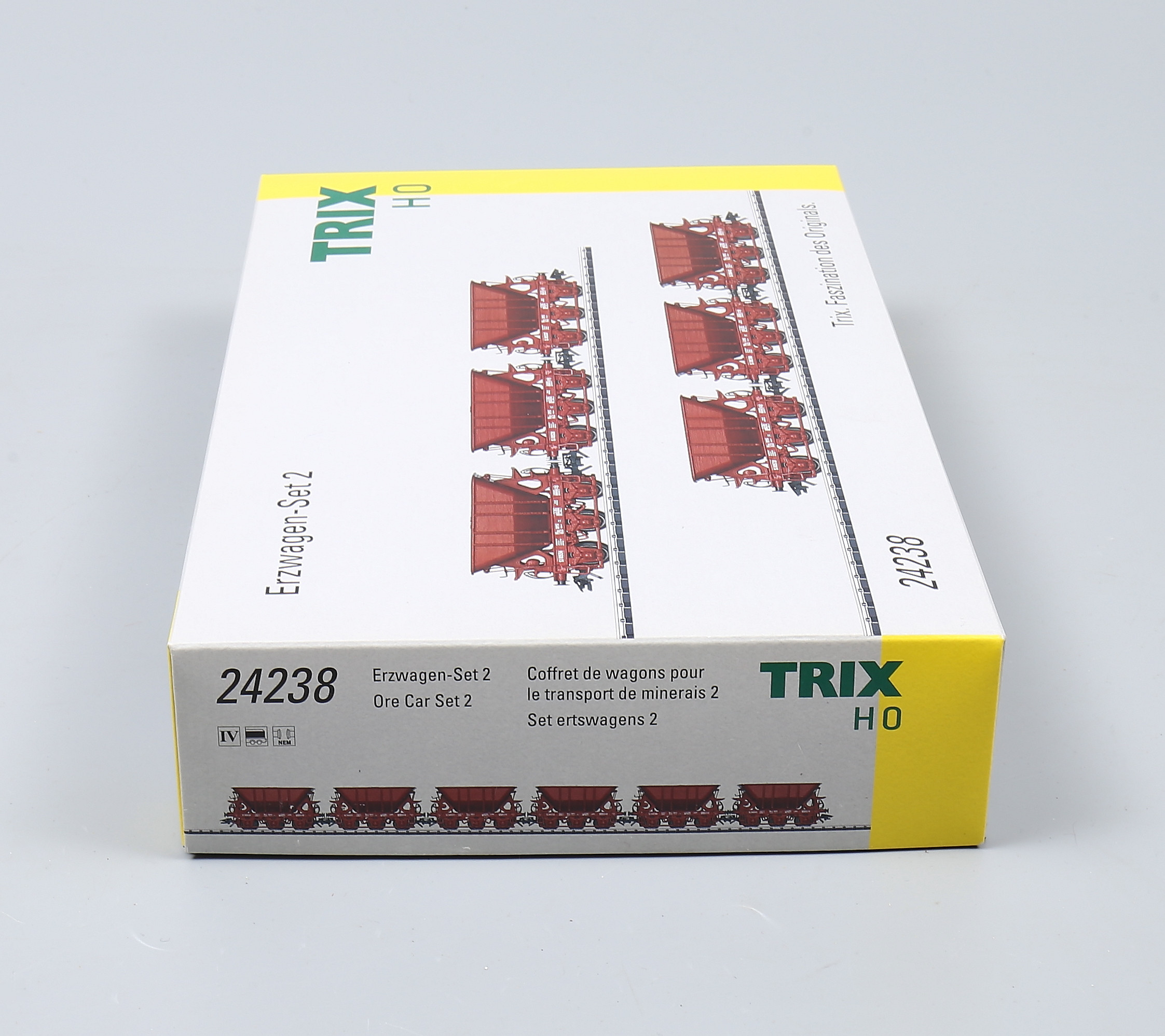 Images for 2739680. TRIX 24238 6 ore wagons SJ, fits MÄRKLIN with ...