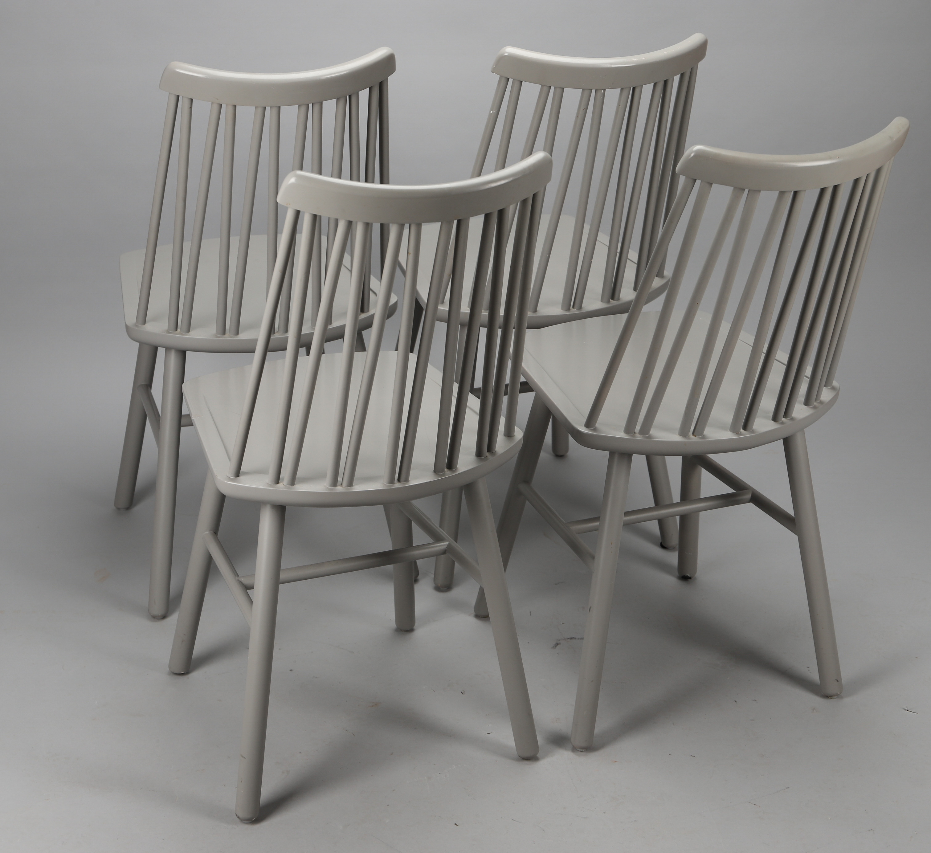 STOLAR, 4 st, "Zigzag" design Hans K. Möbler - Fåtöljer & Stolar ...