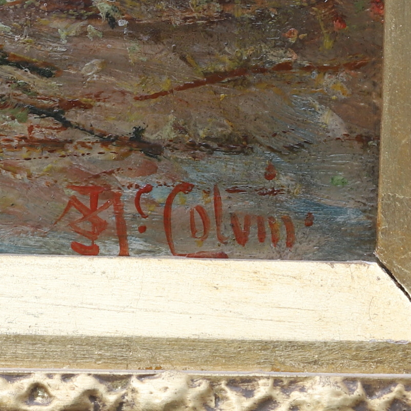 Images for 2743903. JAMES ANDREW MCCOLVIN. Oil on canvas, 19th century ...