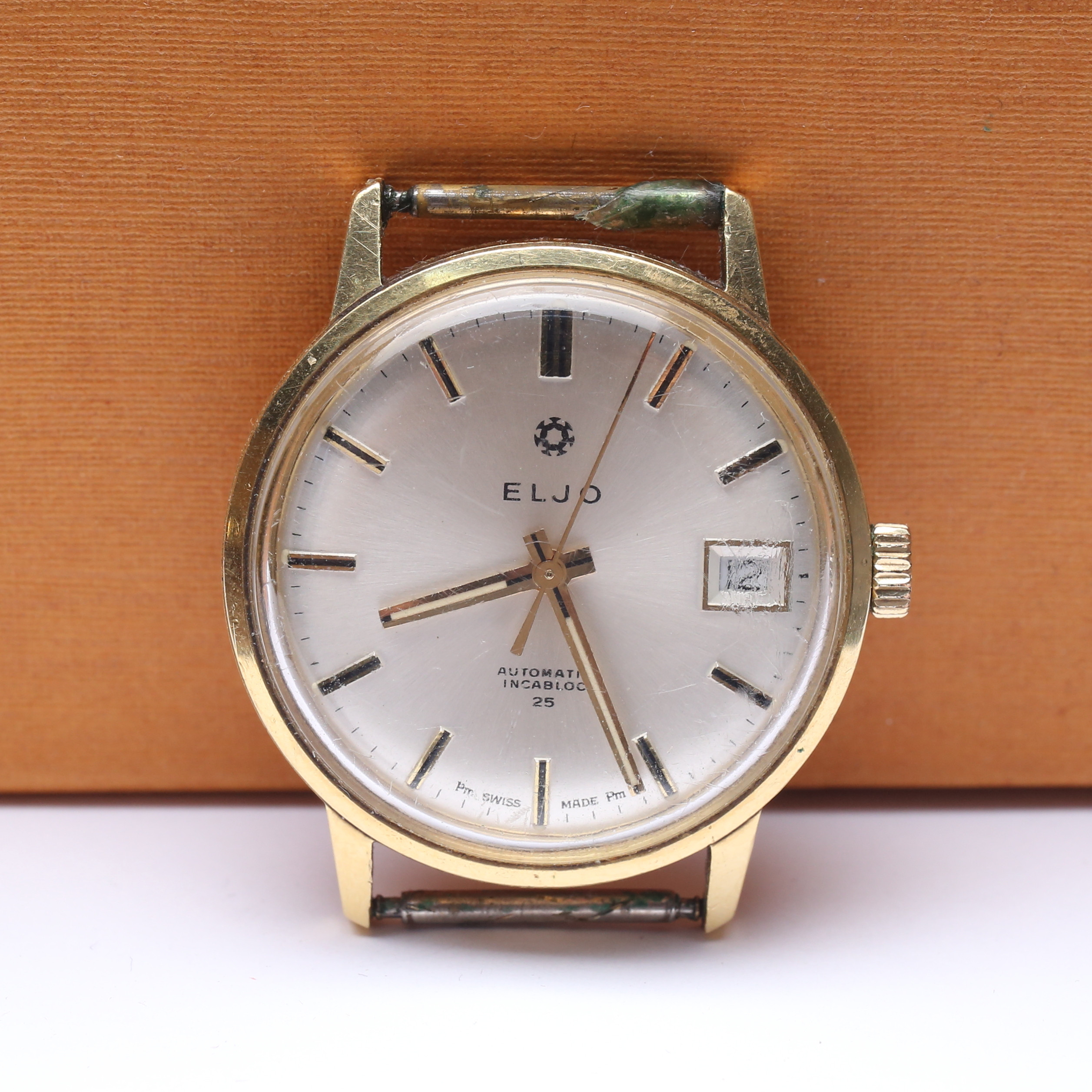 Images for 2744372. WRIST WATCH, gold, 18k, automatic, date, approx ...