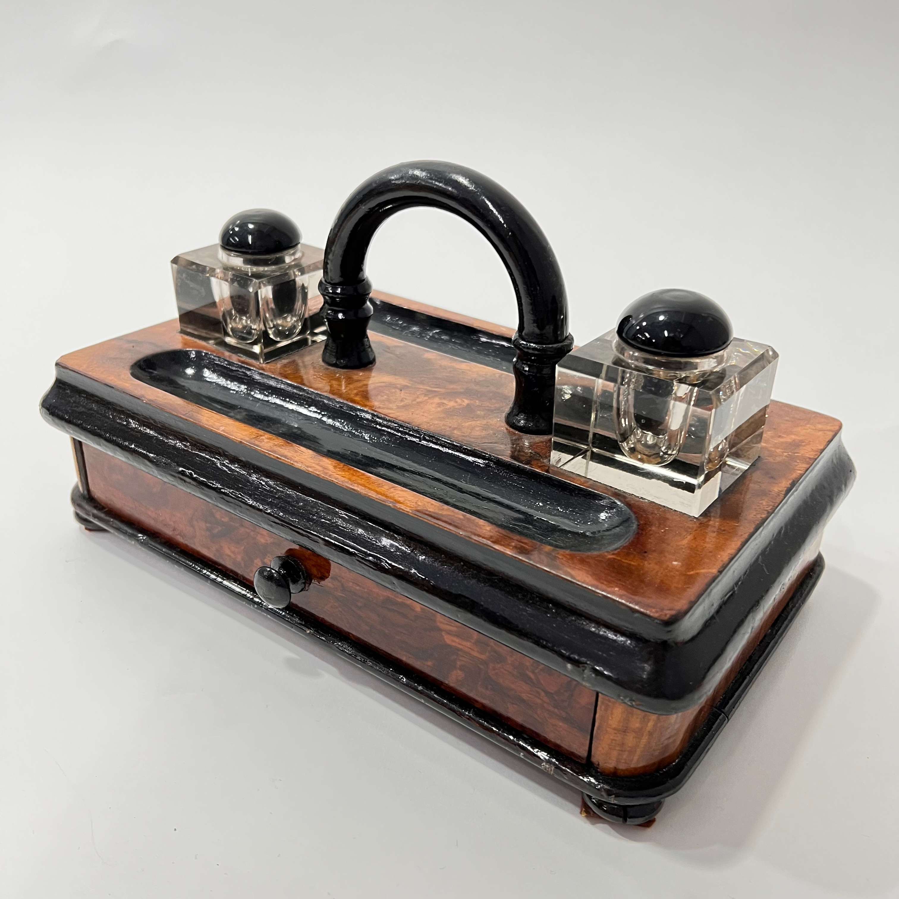 Imágenes para 2745524. ESCRIBANÍA EN MADERA DE RAÍZ LACADA. FINALES ÉPOCA VICTORIANA (CIRCA 1900 ...