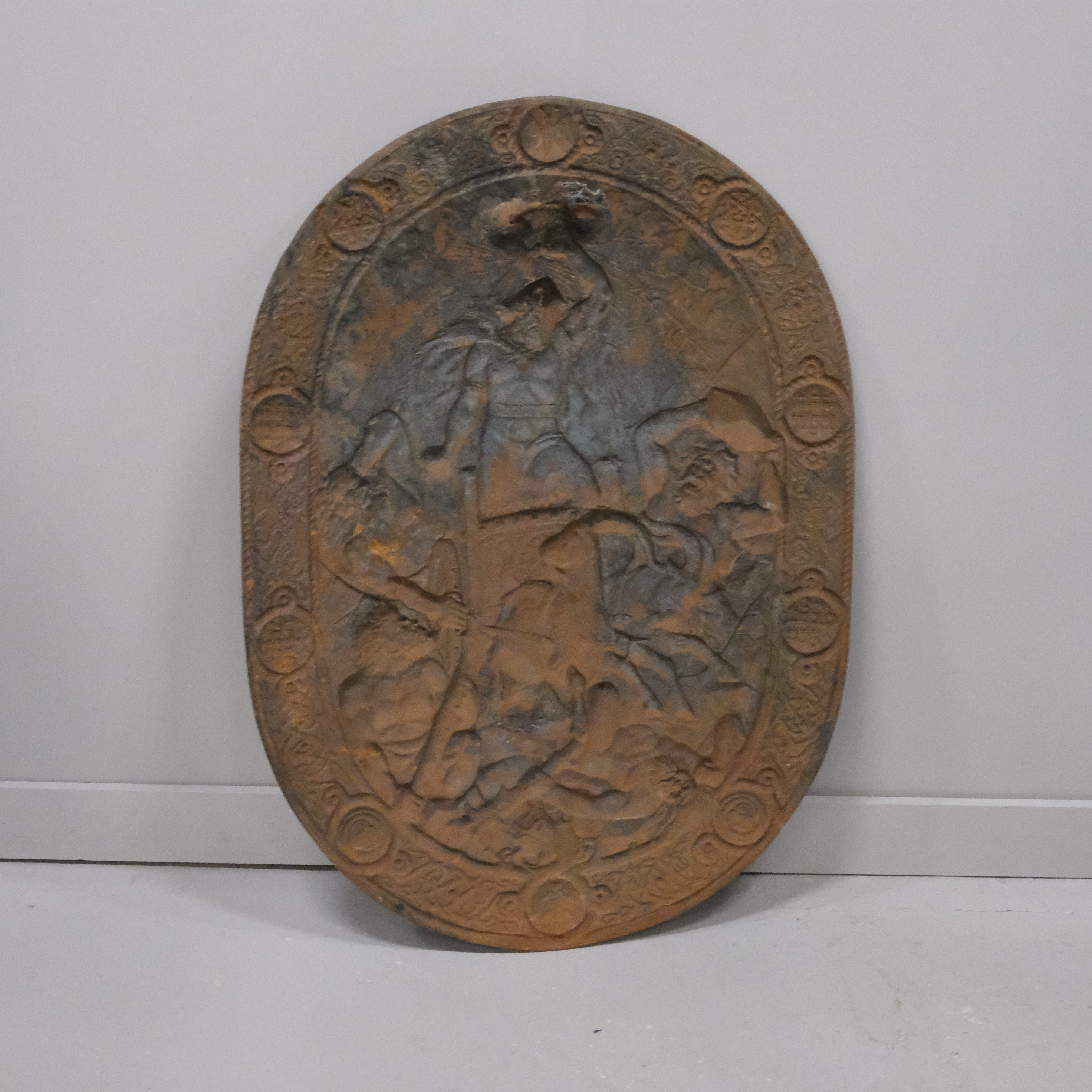 Images for 2750015. WALL RELIEF, CAST IRON. - Auctionet