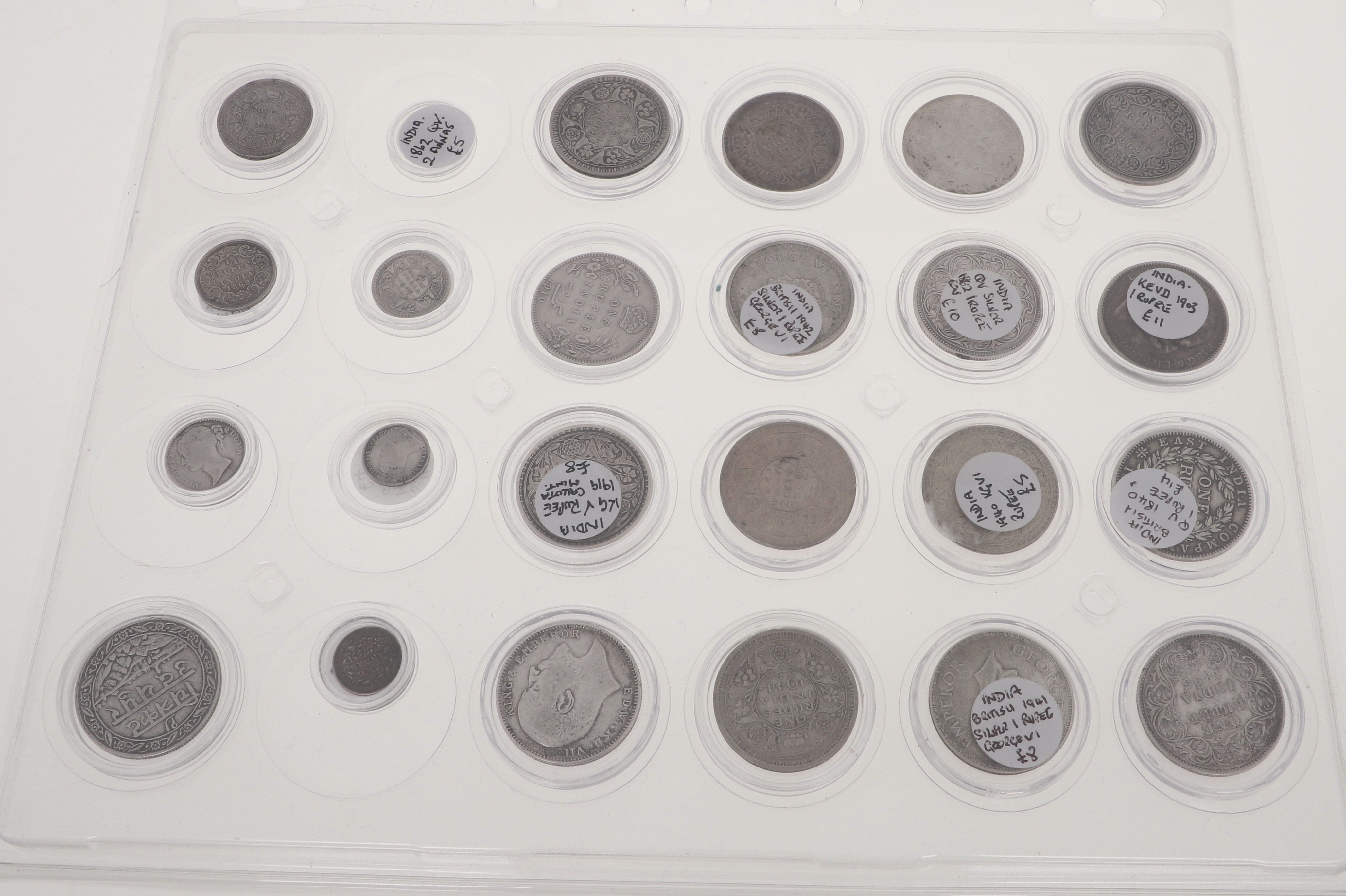 Images for 2750234. A COLLECTION OF INDIAN AND OTHER COINS. - Auctionet