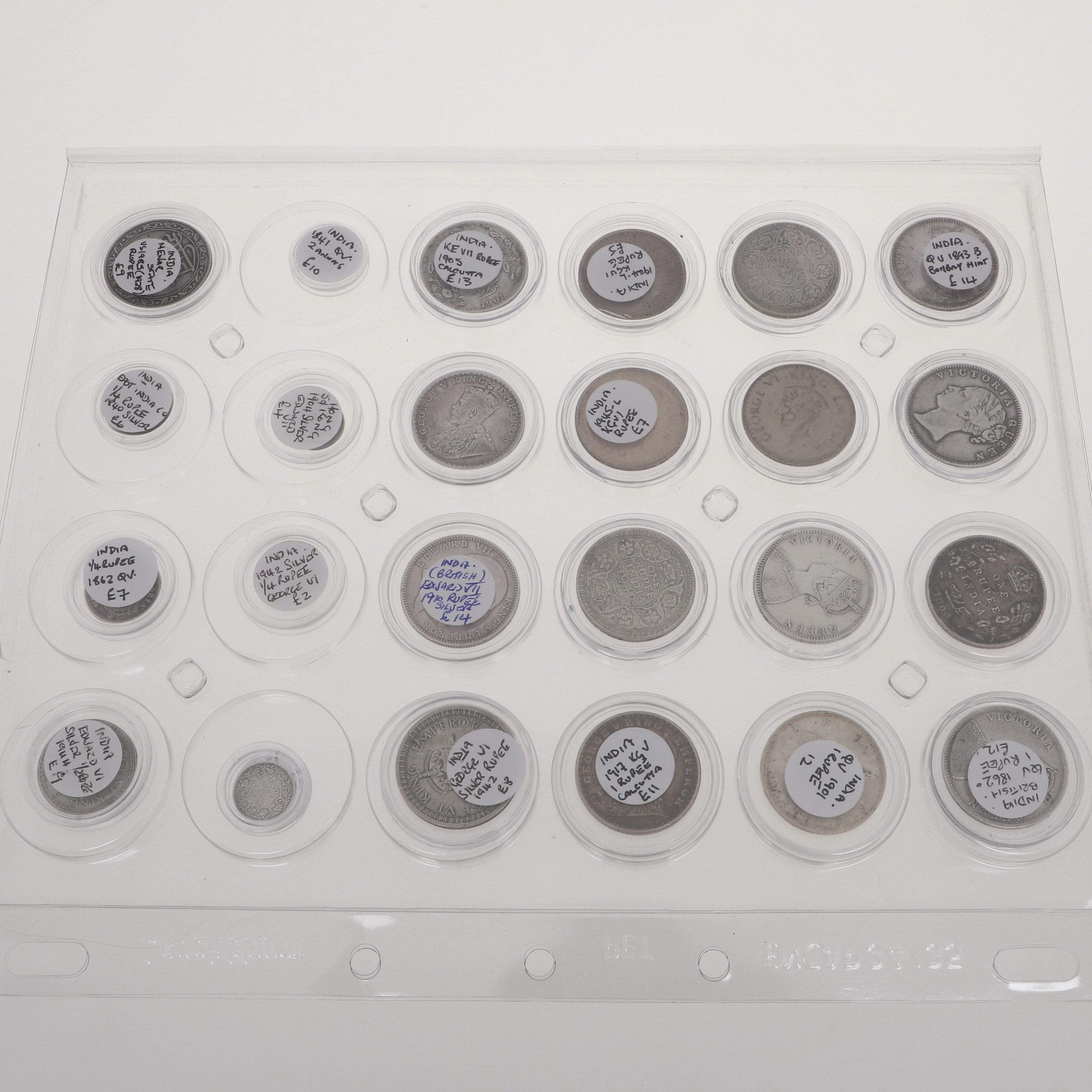 Images for 2750234. A COLLECTION OF INDIAN AND OTHER COINS. - Auctionet