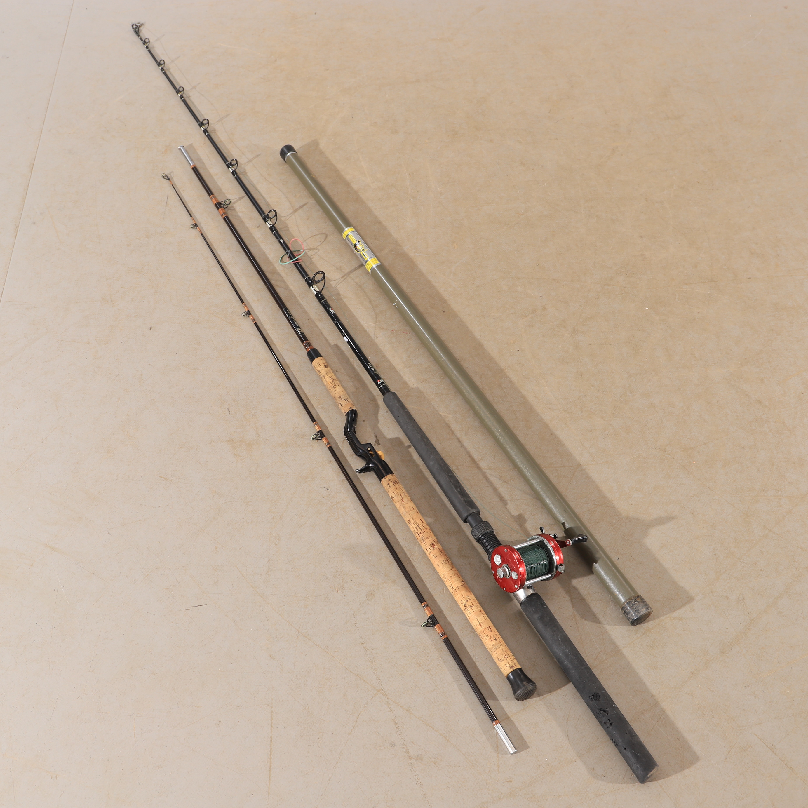 Images for 2751713. FISHING ROD AND FISHING ROLL, 4 pieces, incl. a ABU ...