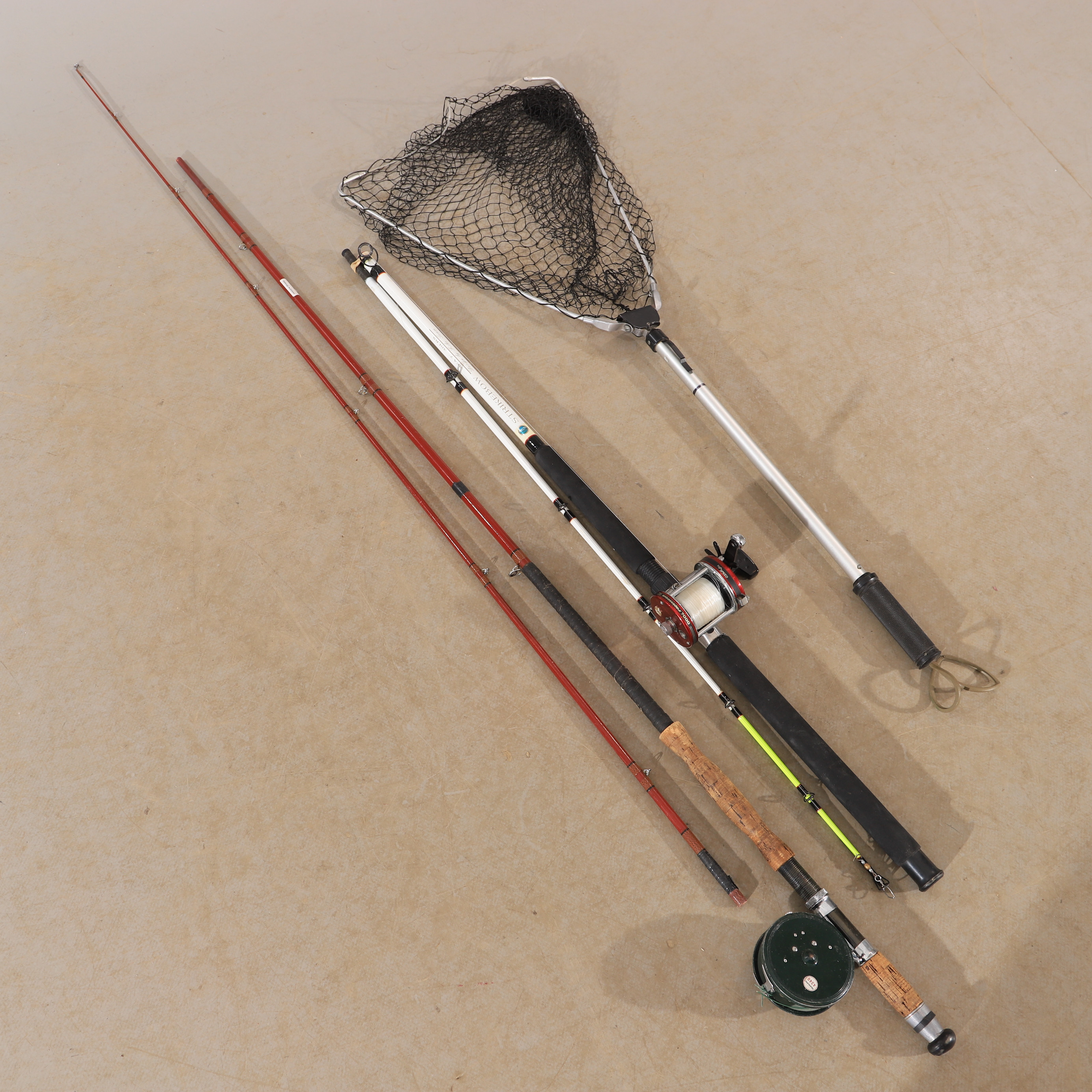 Images for 2751941. ROD AND FISHING ROD WITH ROLLS 3 pieces, incl. a ...