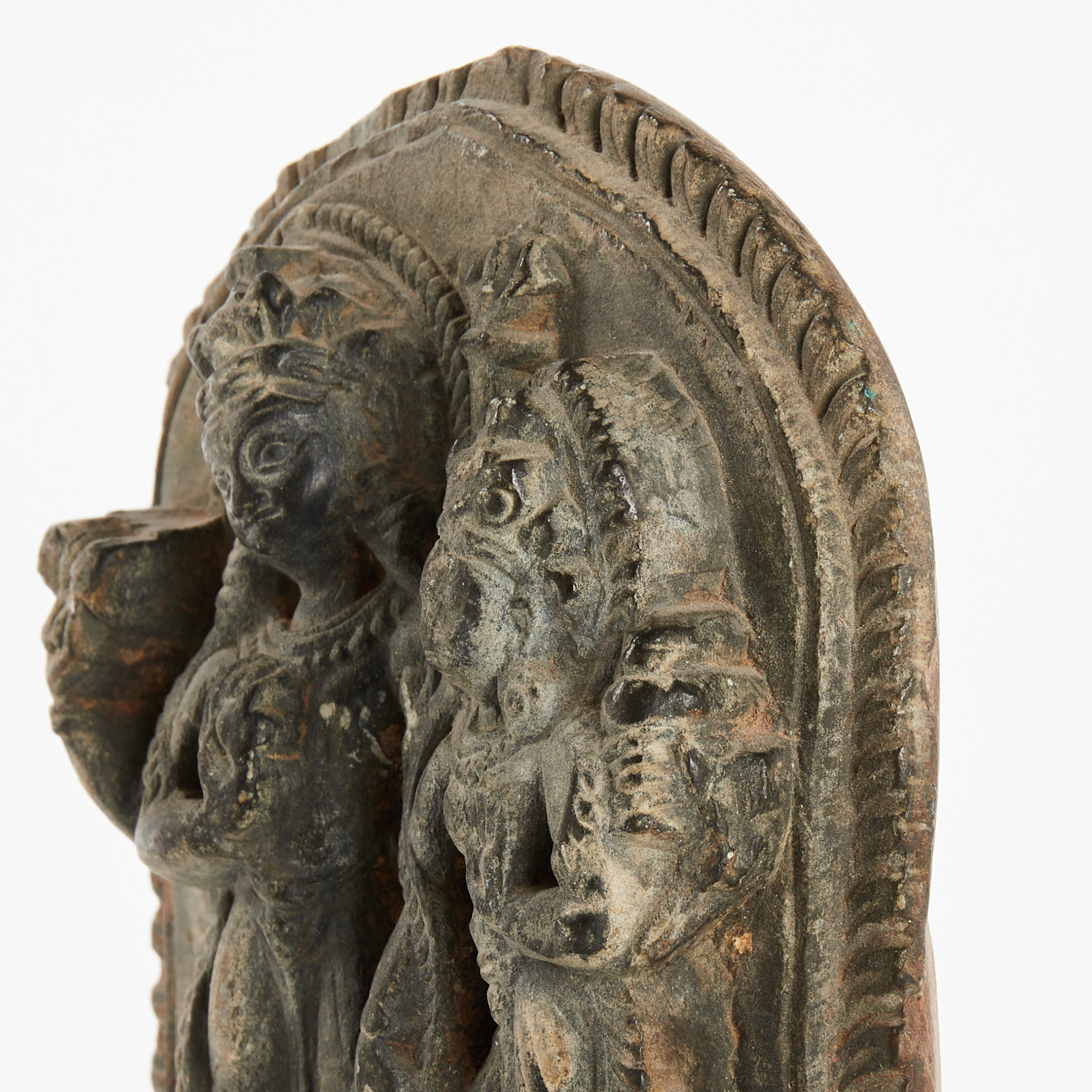 Images for 2753952. A NEPALESE BLACK STONE STEELE REPRESENTING SHIVA ...