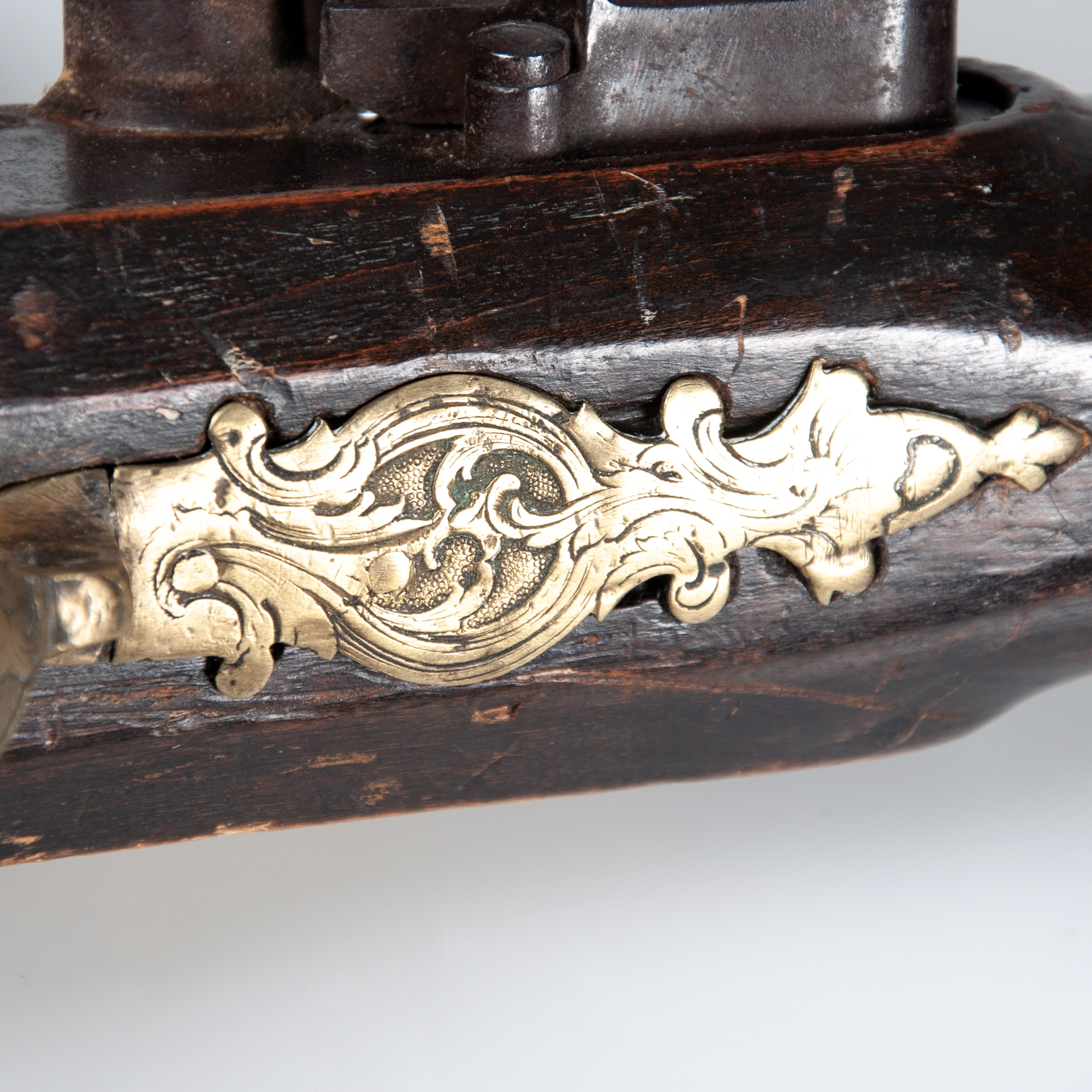 Images for 2757534. FLINT LOCK RIFLE 18th century, piston cap and ...