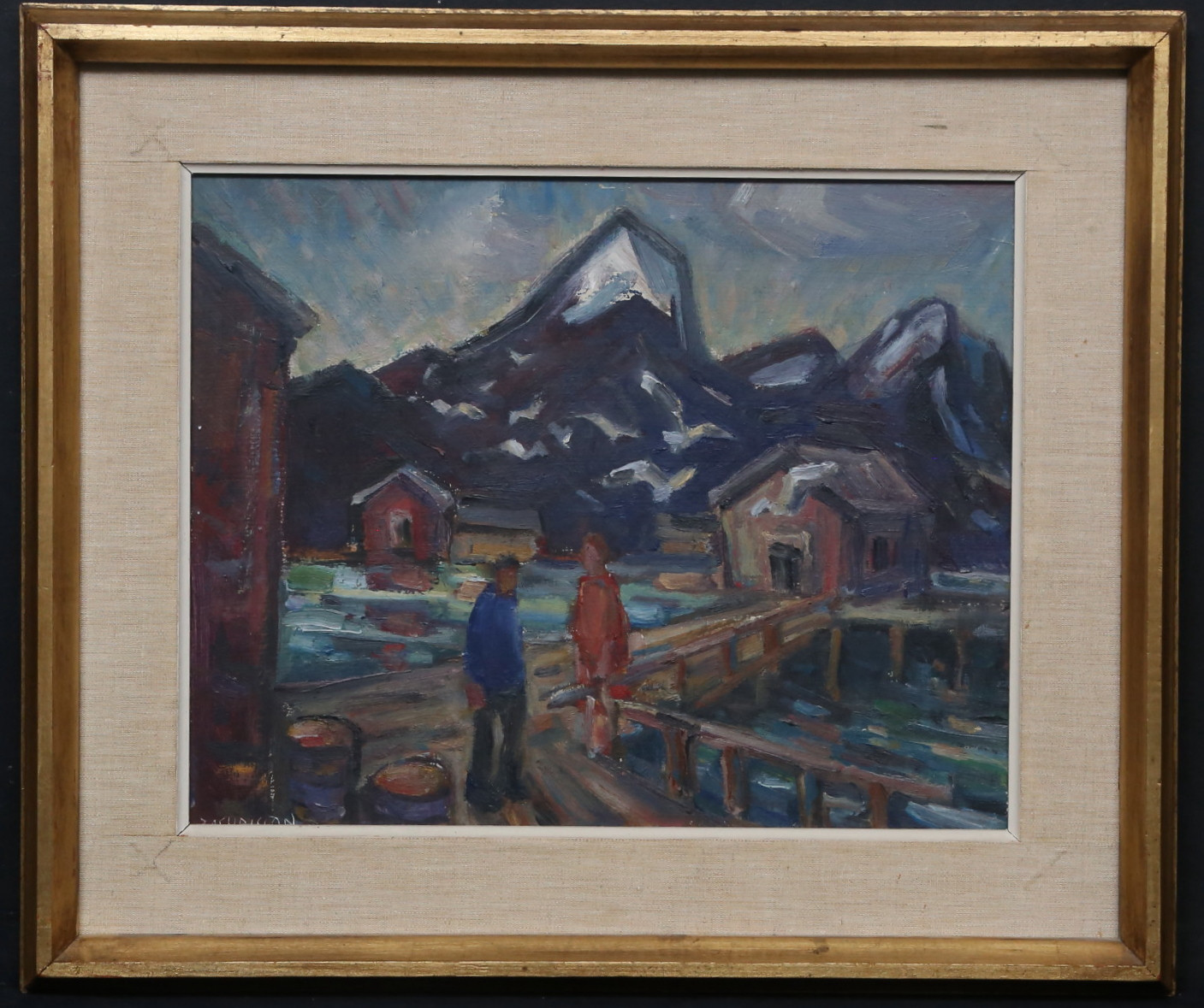 Images for 2757583. PER OLOF ZACHRISSON. "Bridge II". Oil on Board ...