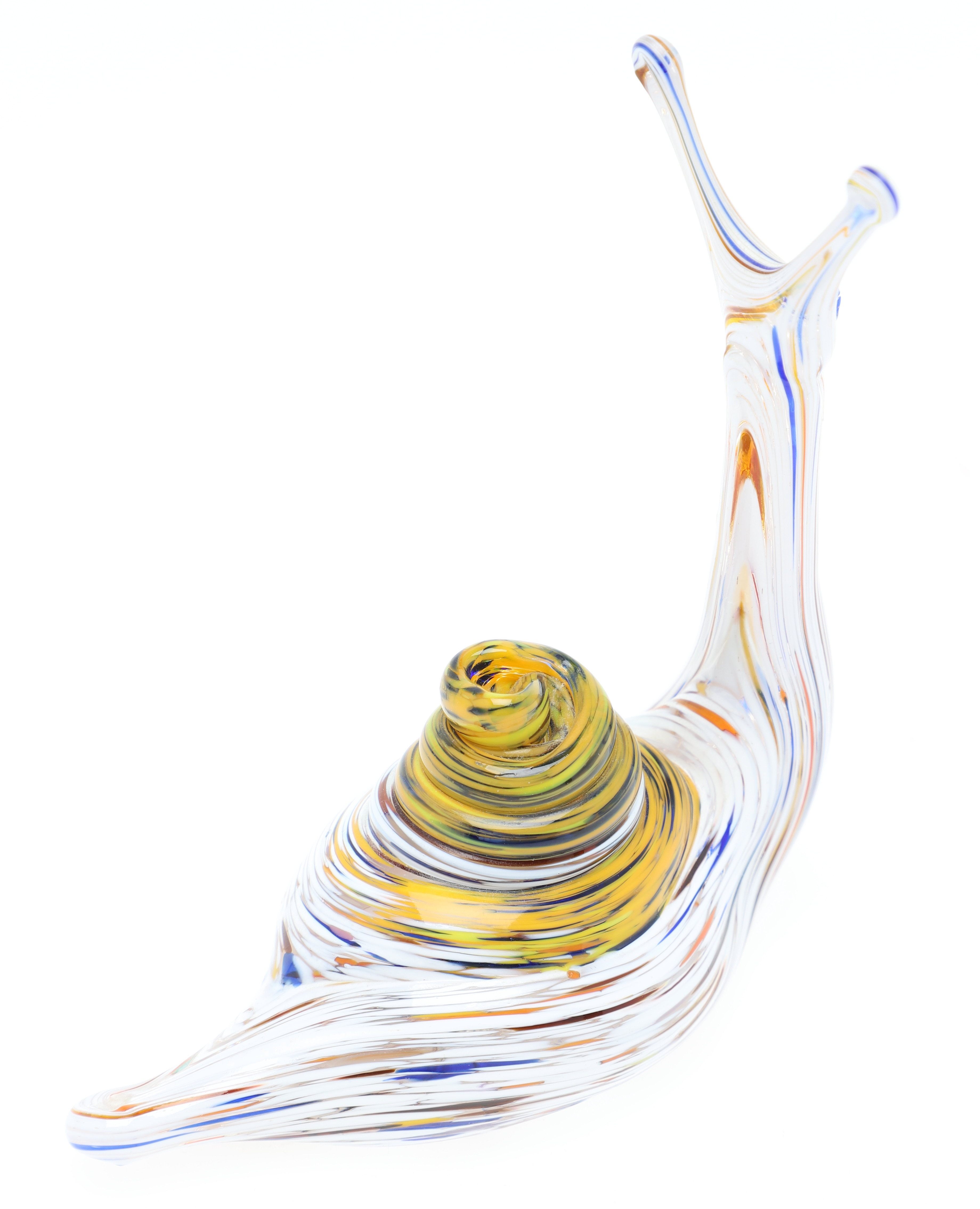 FIGURIN, snigel, konstglas. Glas - Konstglas - Auctionet