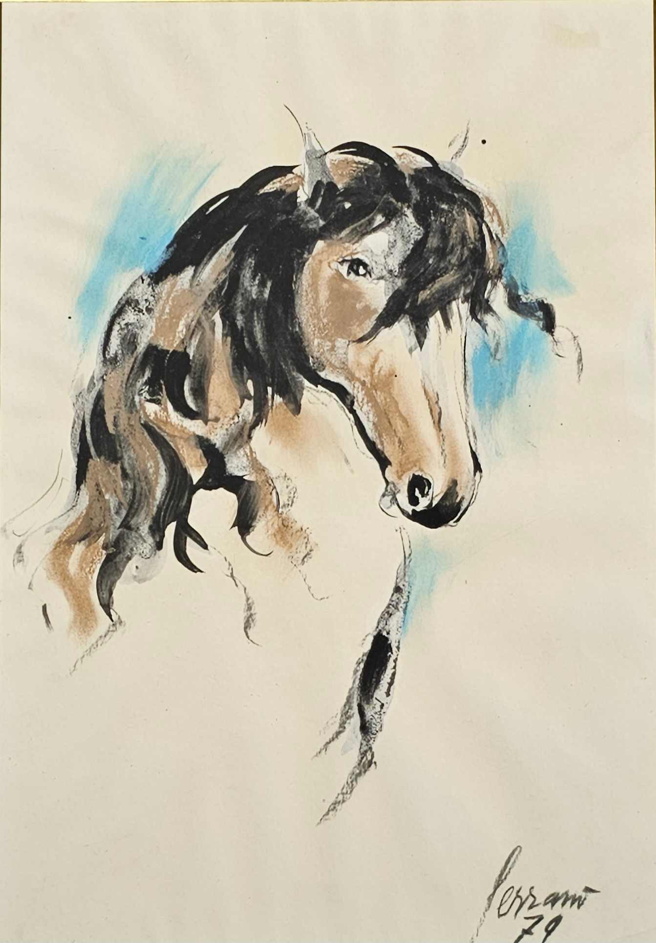 Images for 2757756. JOSEP MIQUEL SERRANO. HORSE. MIXED TECHNIQUE ...