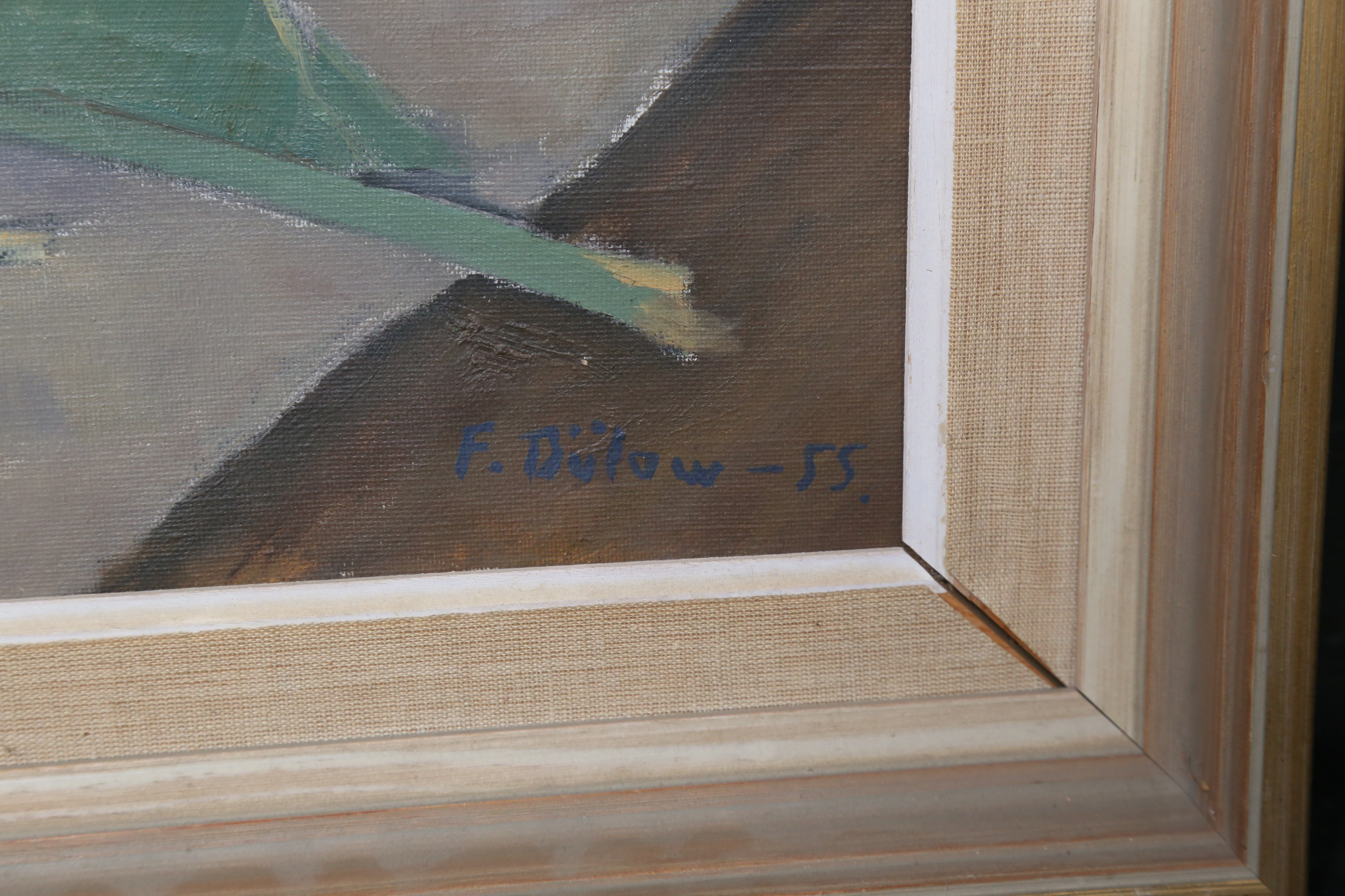 Images for 2760489. FOLKE BULOW. Still life. Oil on canvas, signed F ...