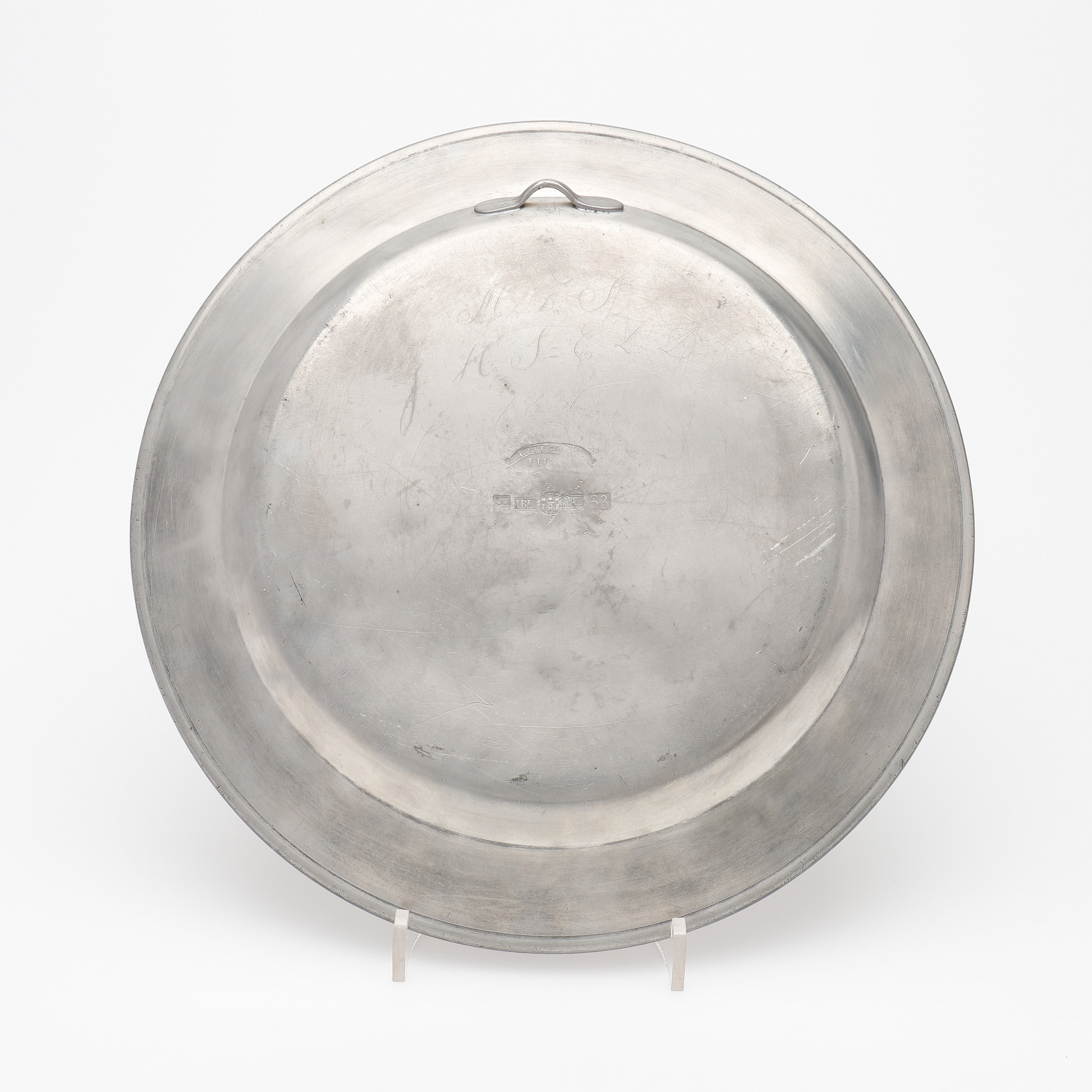 Images for 2761233. JOSUA BERGLUND, PEWTER PLATE AND PLATES, 1+3 PCS ...